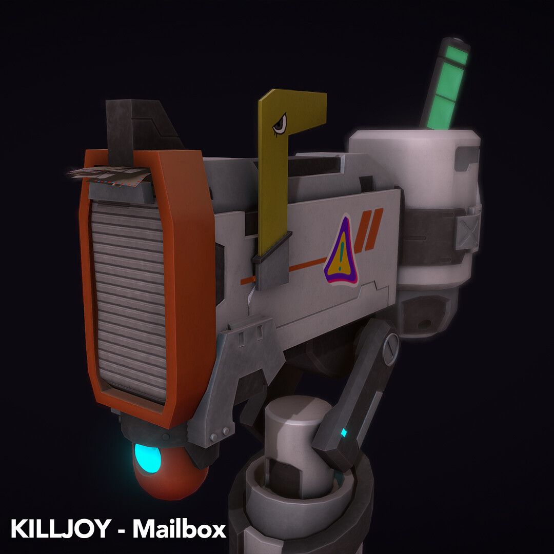 Artstation Killjoy Mailbox