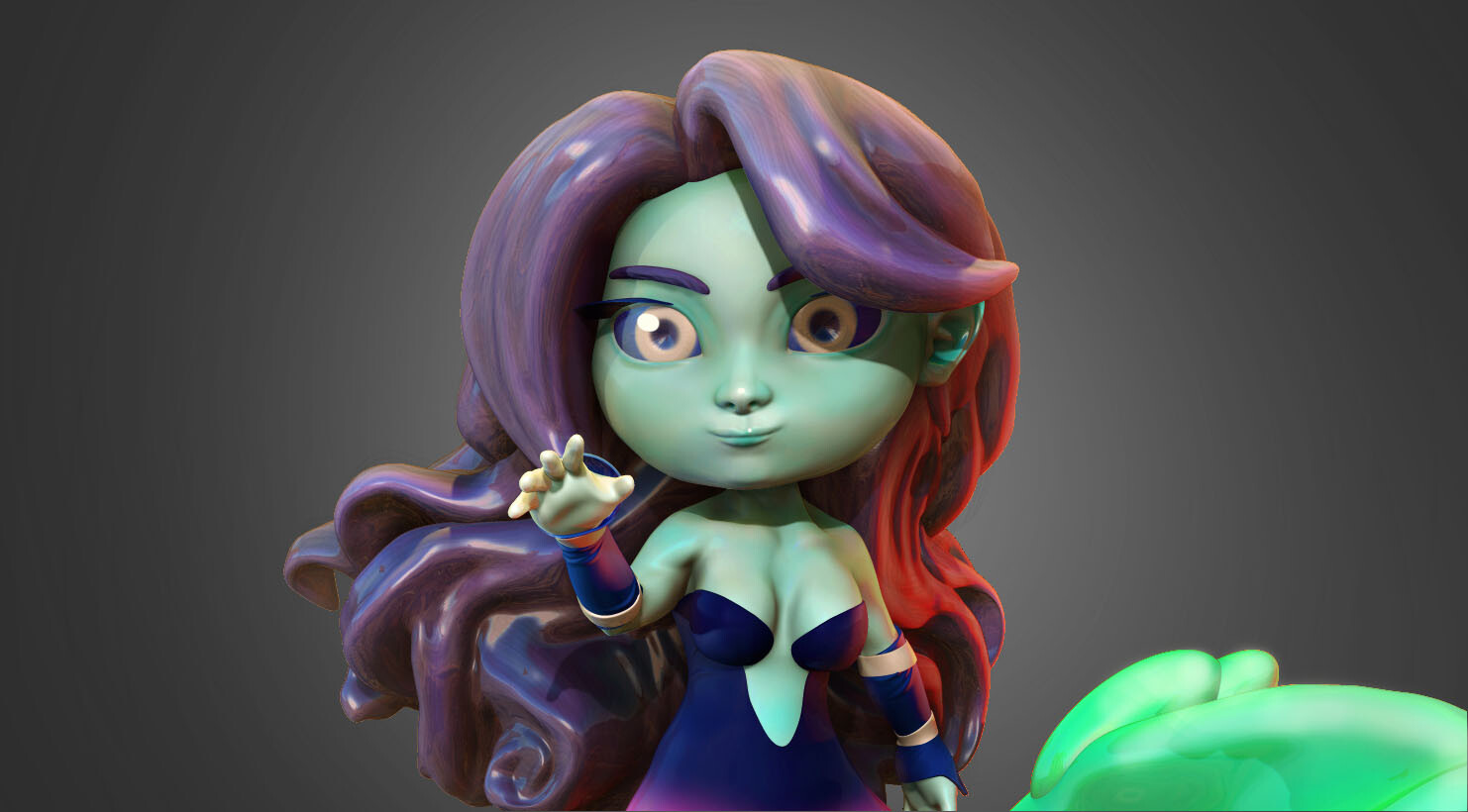 ArtStation - Character Sculpture: Urano - Original Character