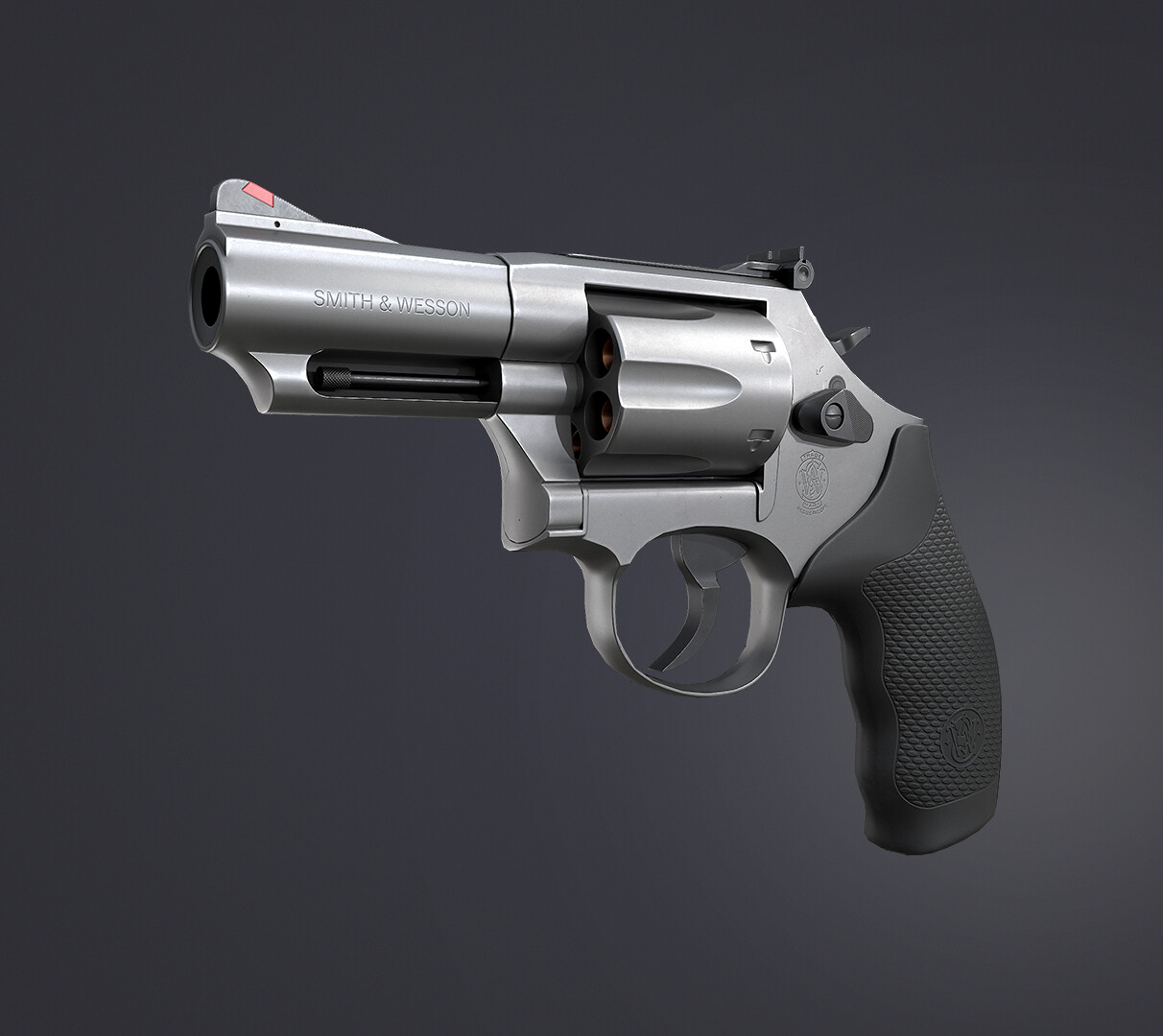 ArtStation - Smith & Wesson Model 66 Combat Magnum