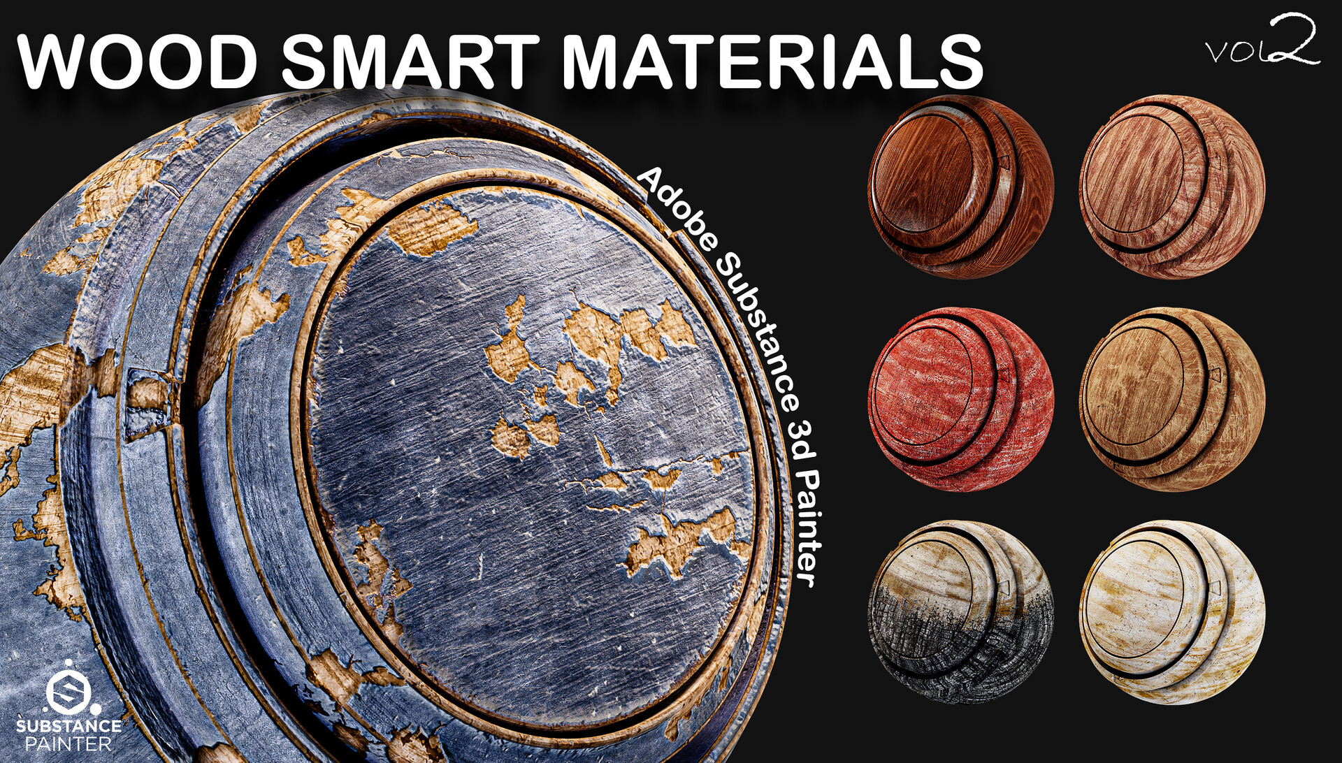 ArtStation - Wood Smart Material