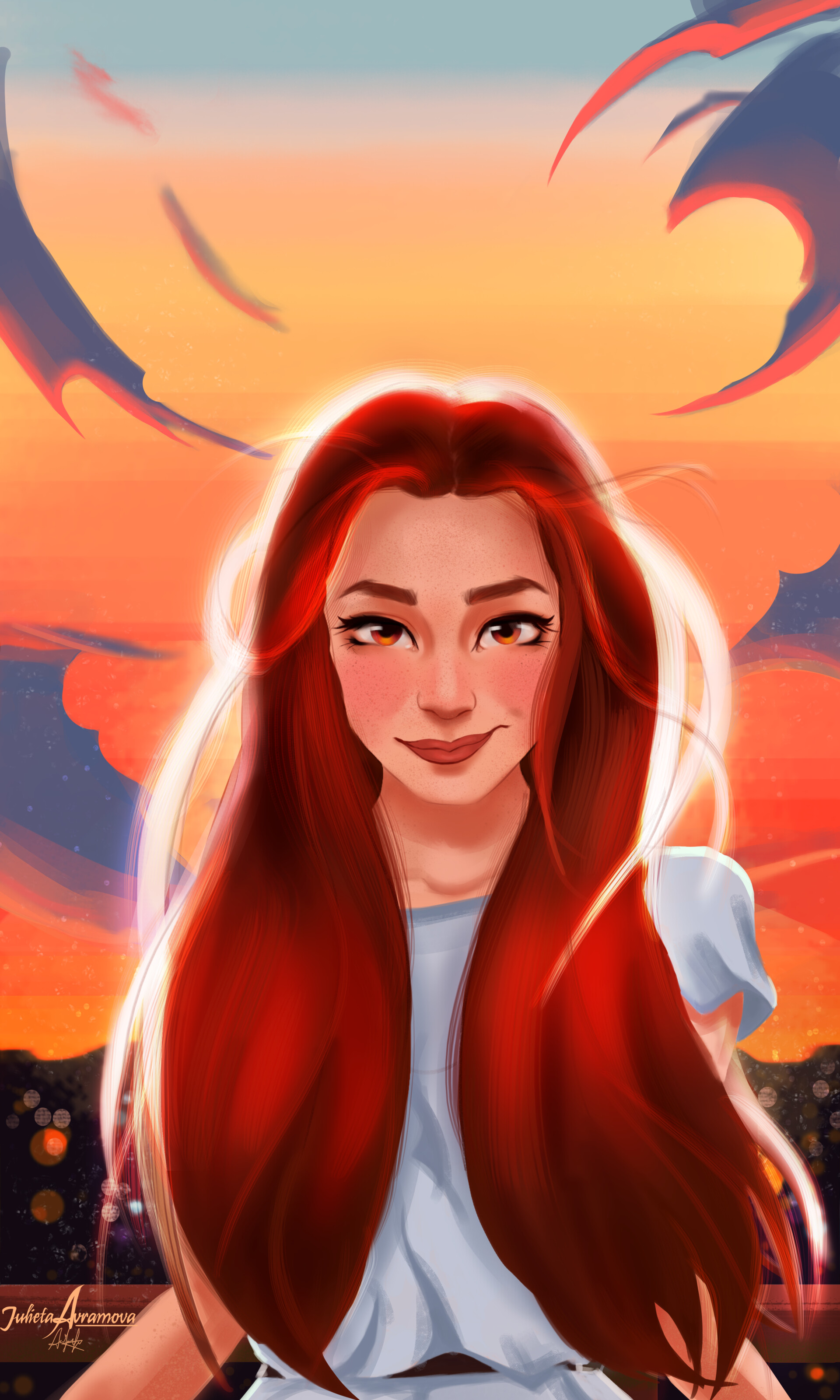 ArtStation - Blushing 🌺