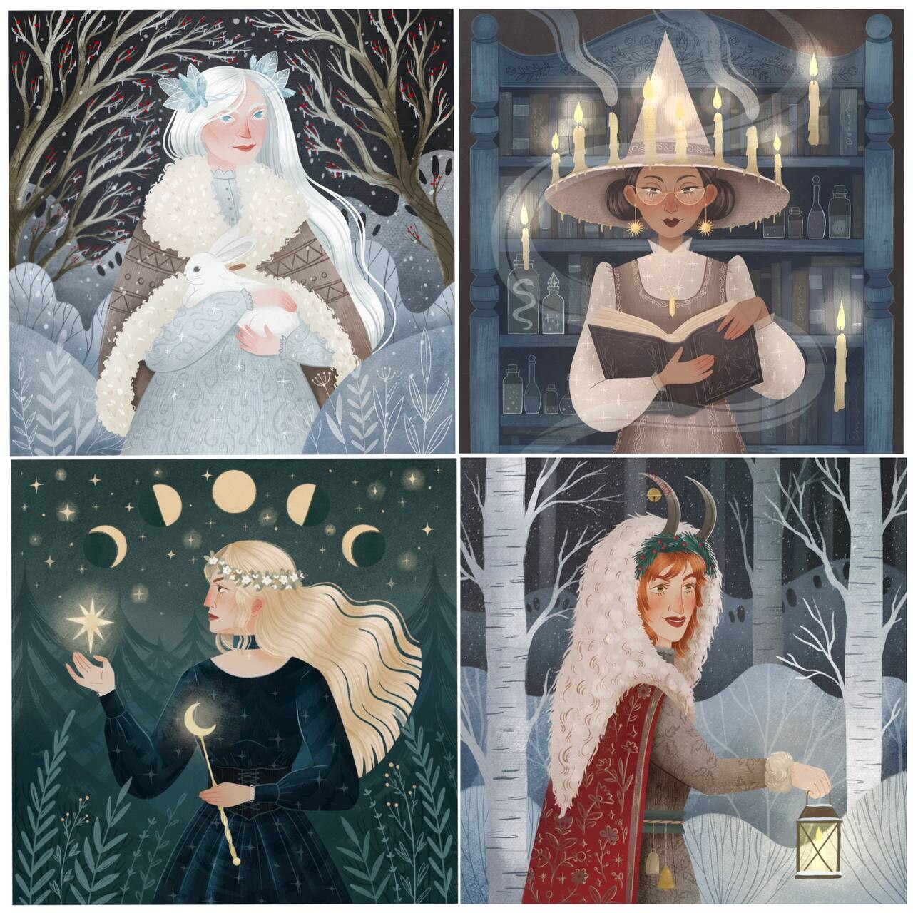 ArtStation - Winter witches