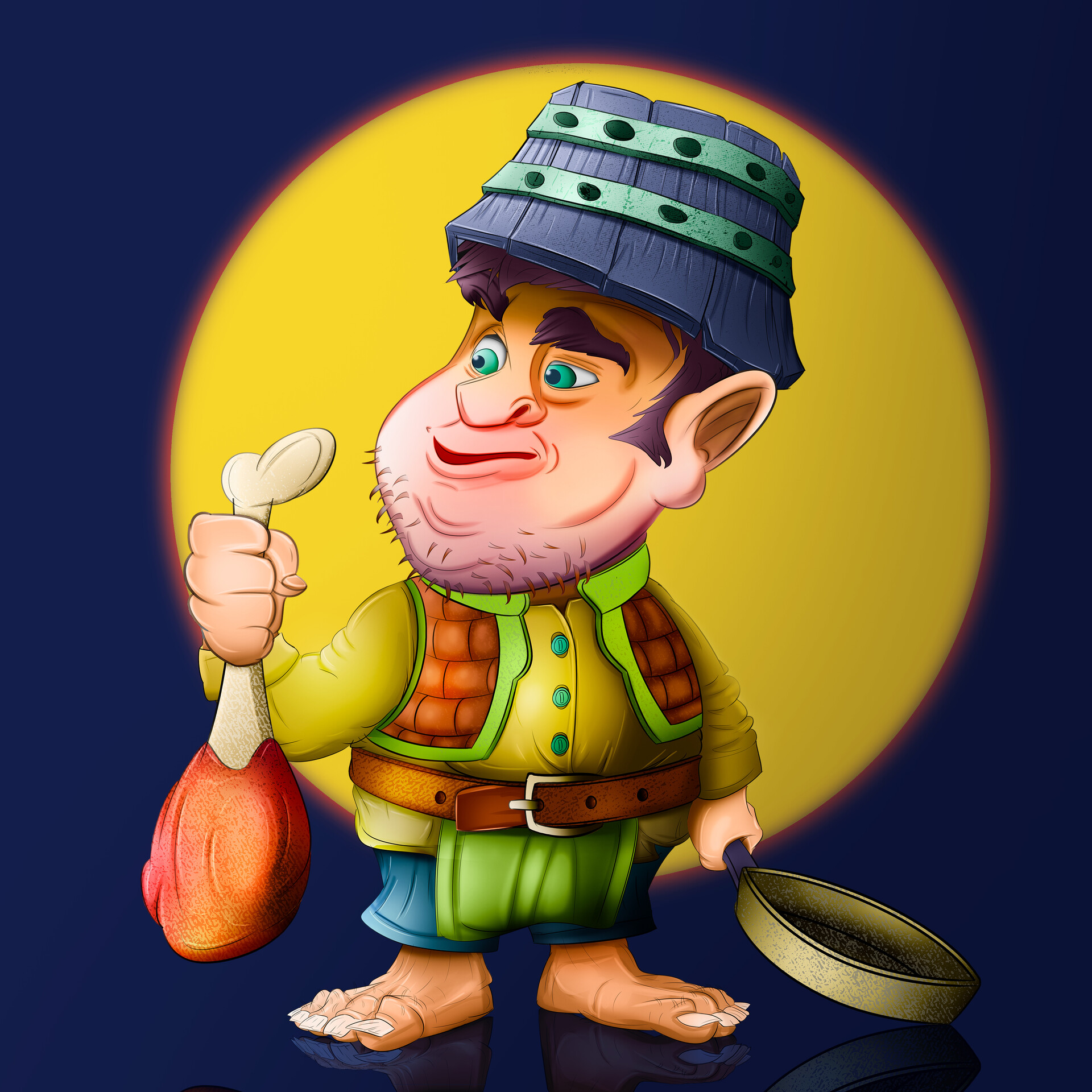 ArtStation - Dwarf character design