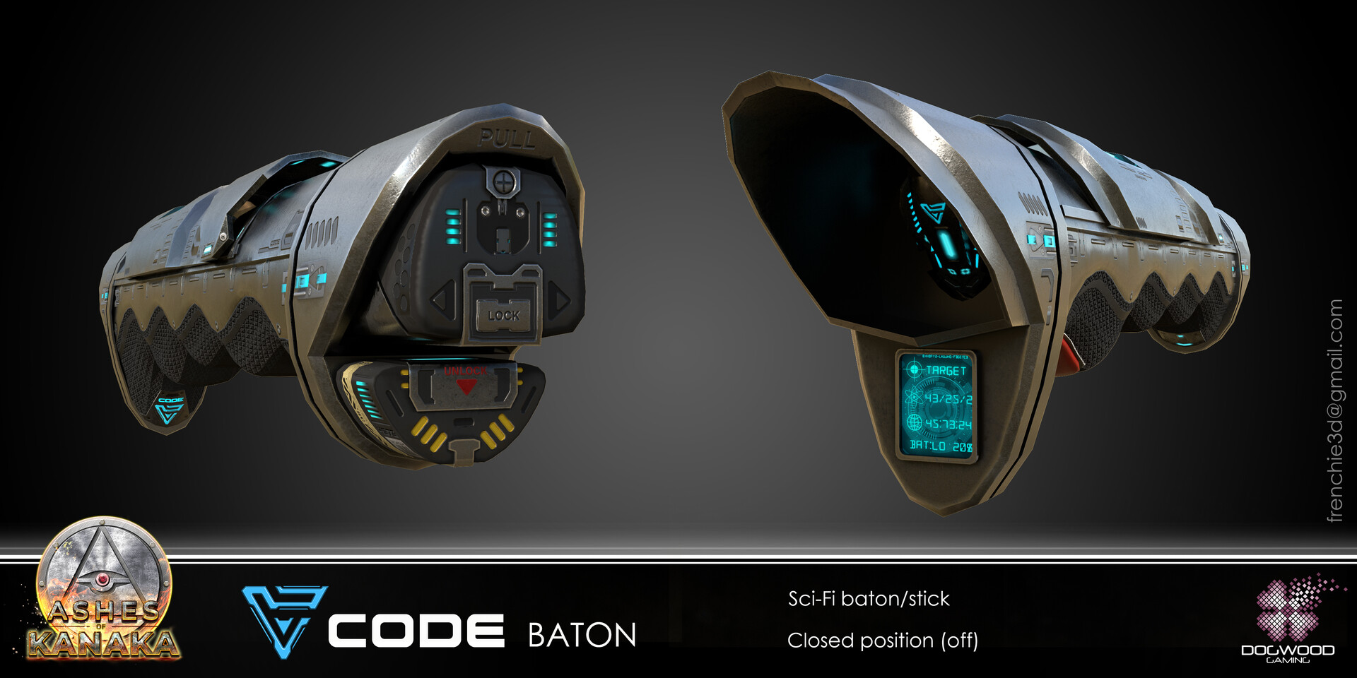 ArtStation - Weapon/Sci-fi baton