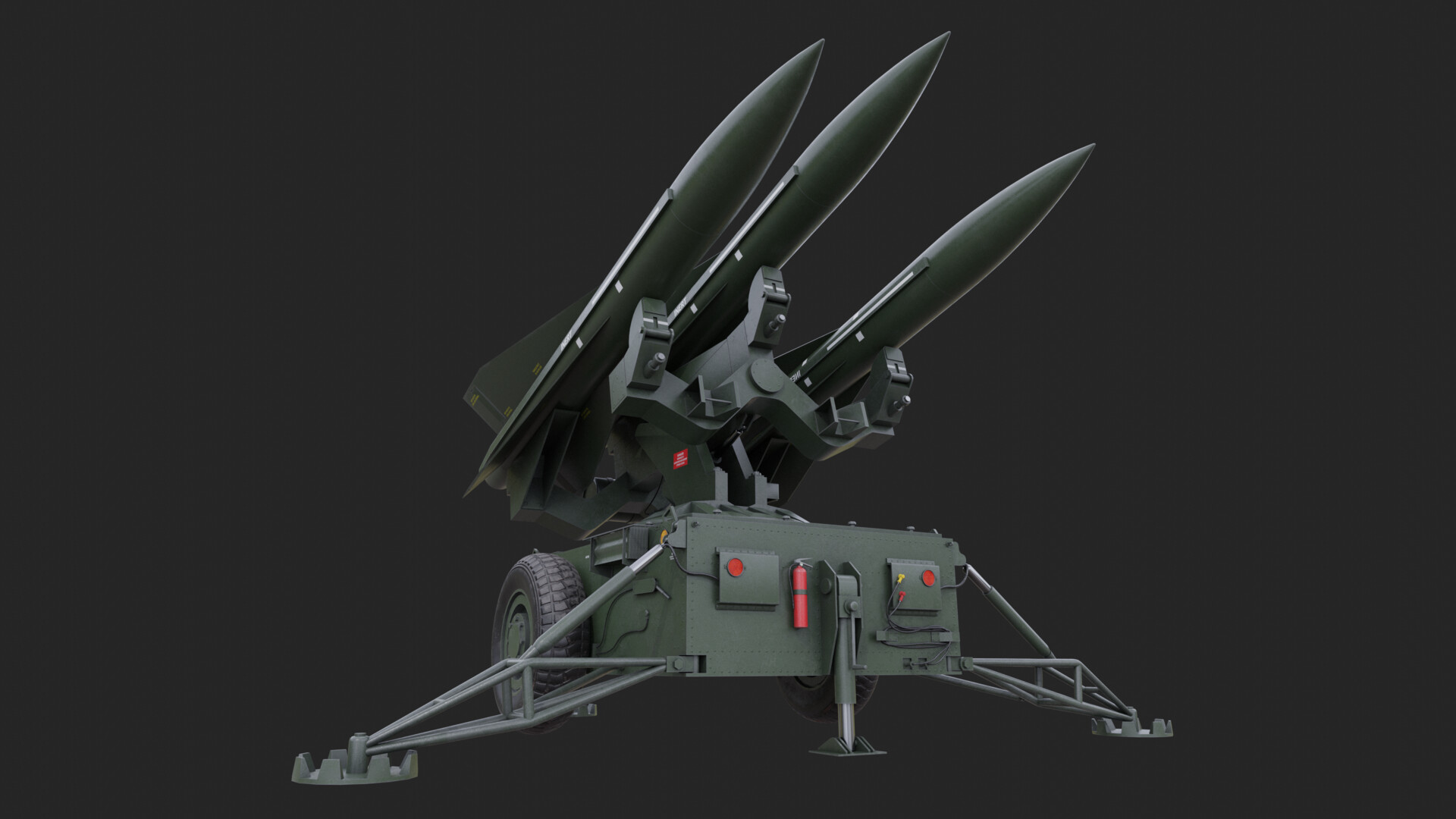 ArtStation - Mim-23 HAWK