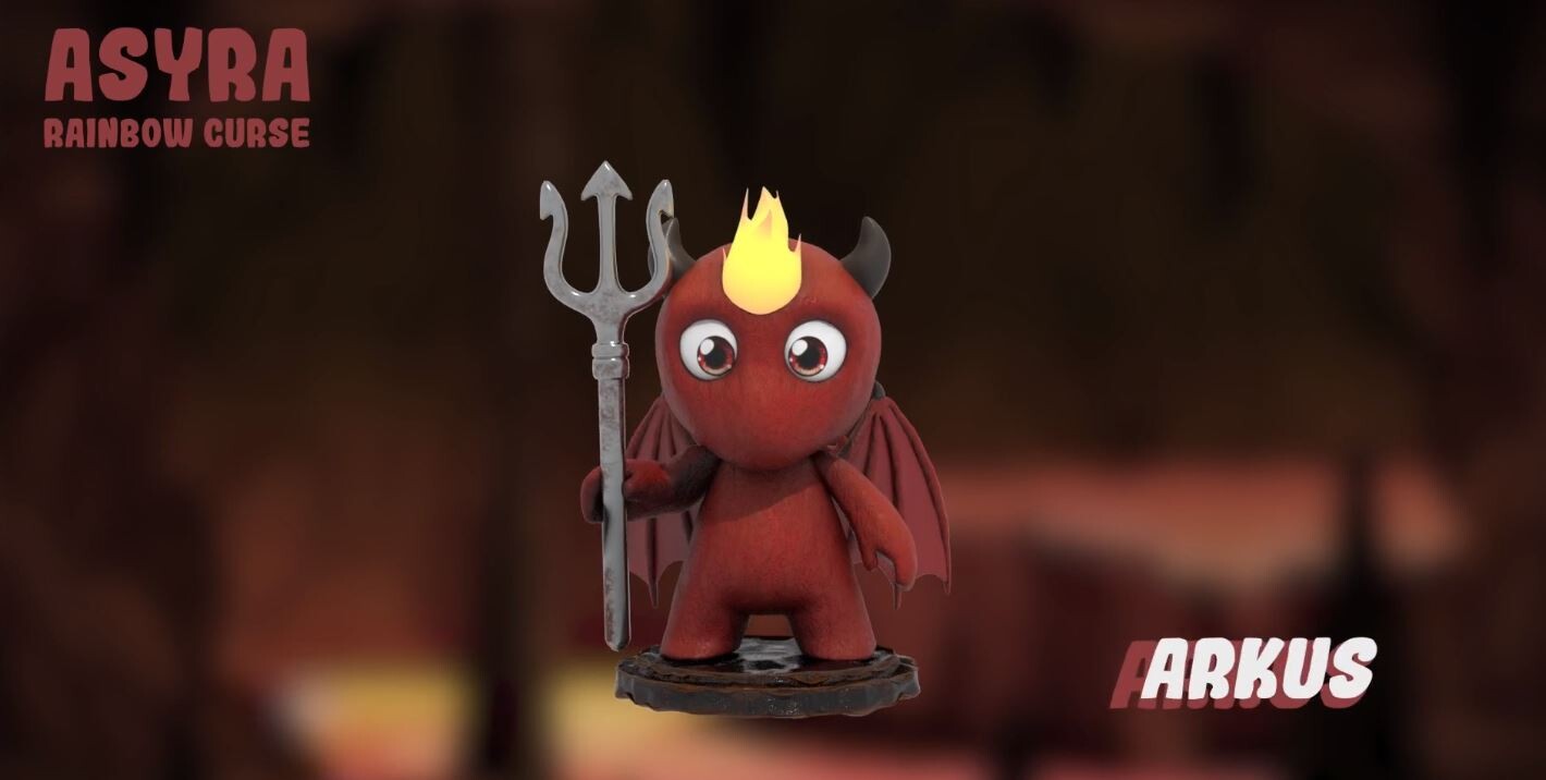 ArtStation - Arkus Turnaround - Idle