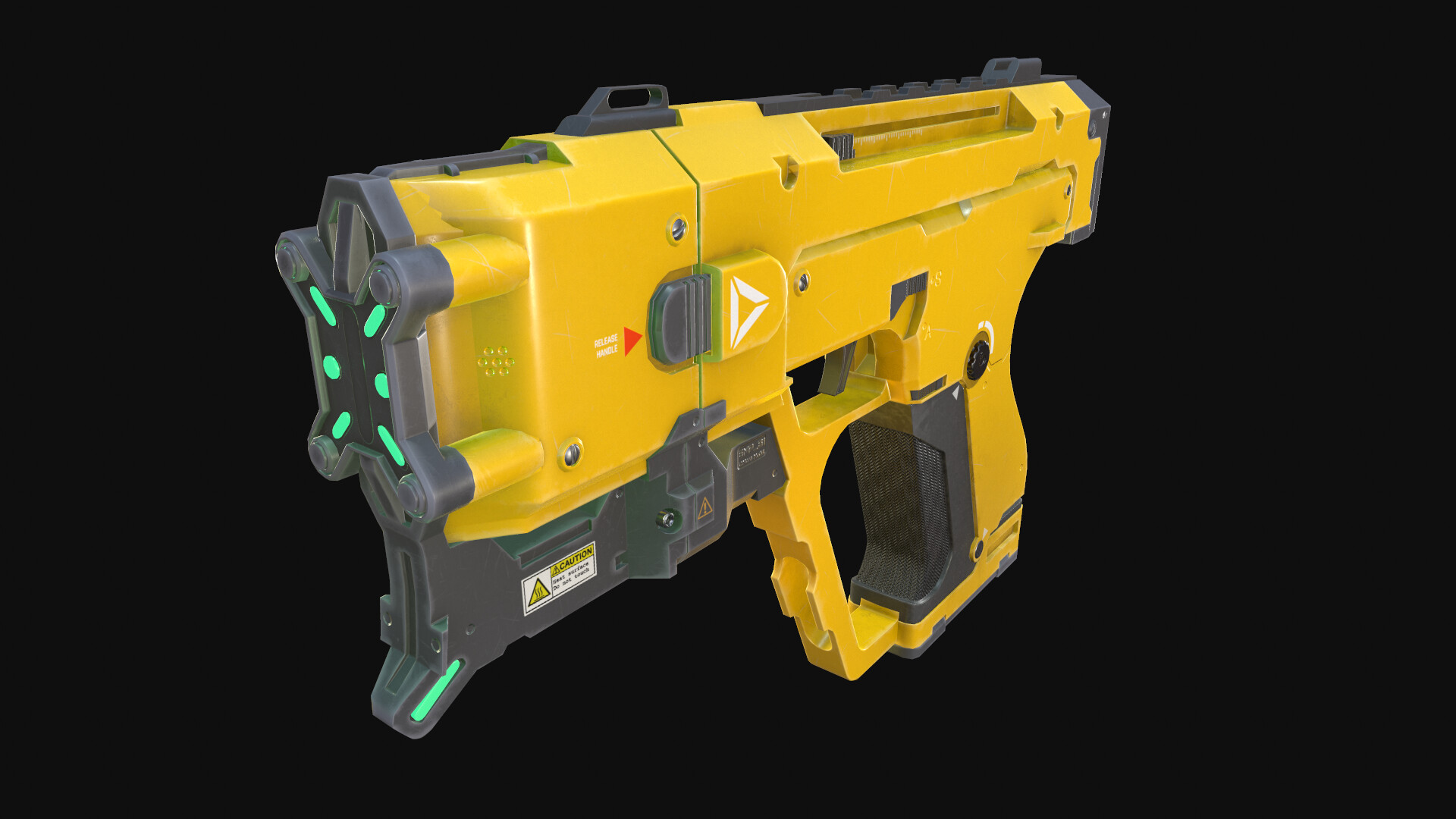 ArtStation - EMP Handgun