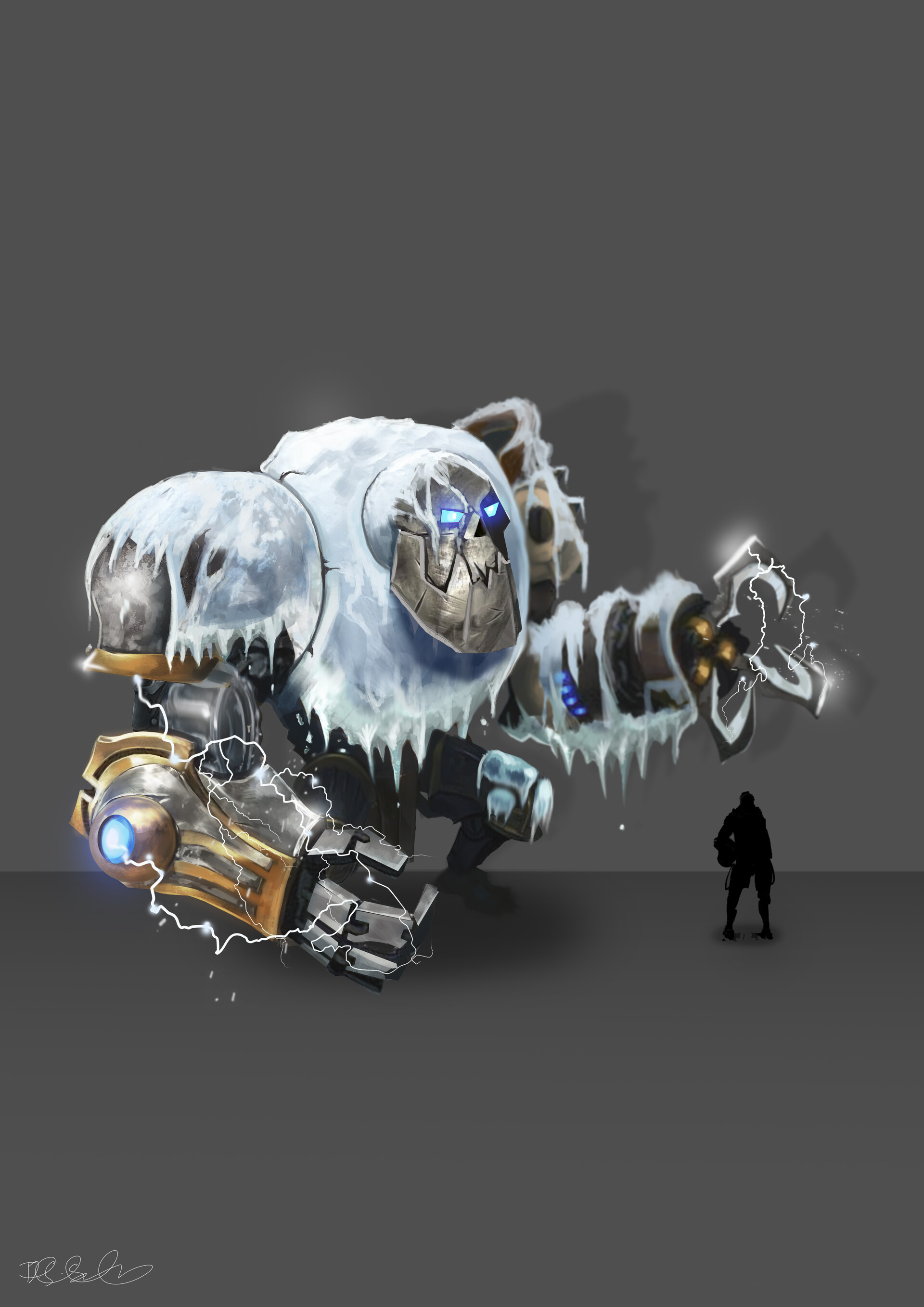 ArtStation - Robotic Yeti Concepts