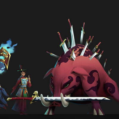 ArtStation - Character render pass