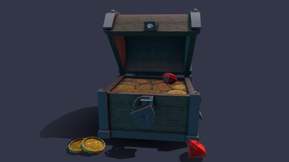 ArtStation - Chest 3D Model