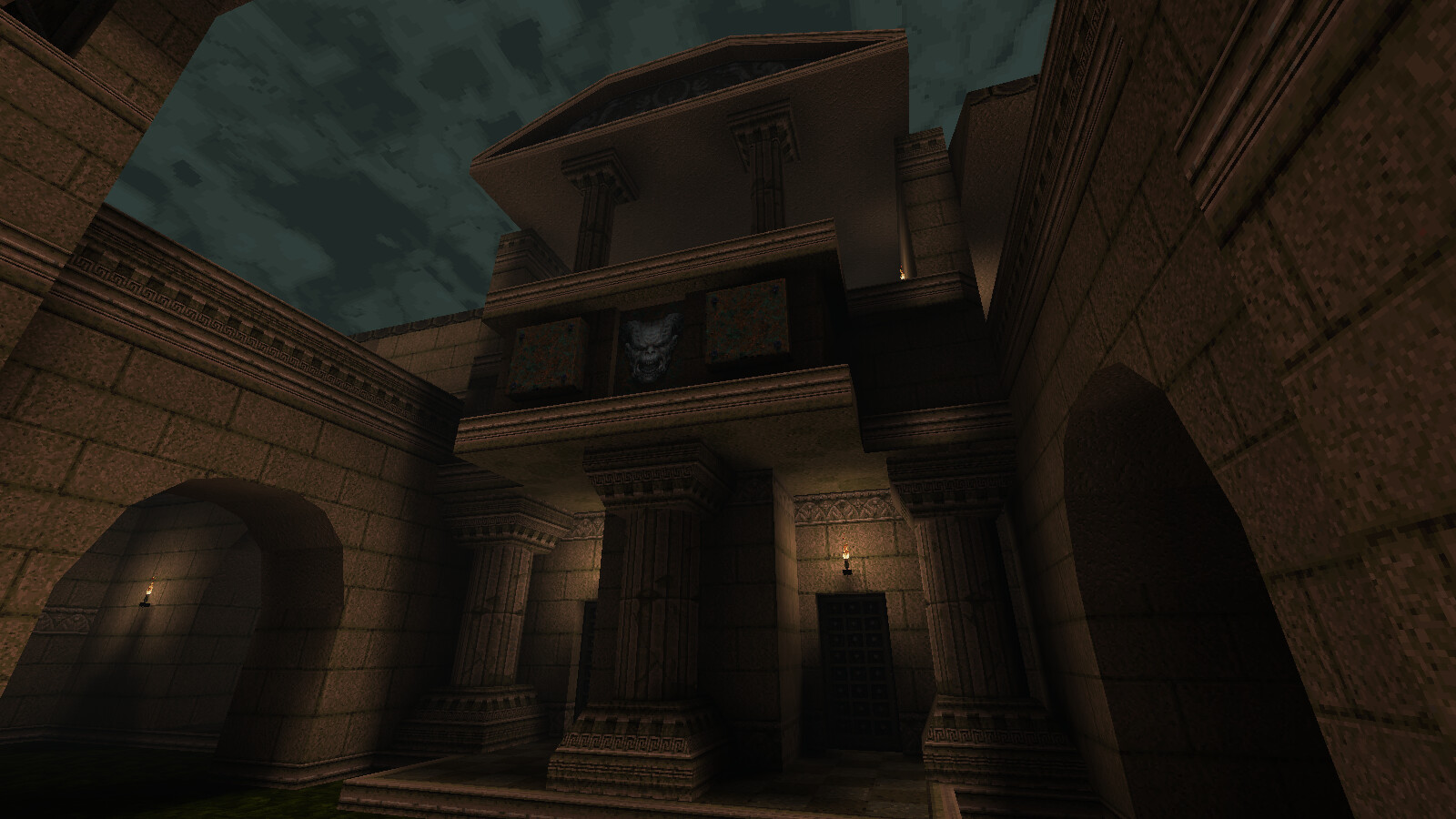 ArtStation - Quake Custom Map - A Once Glorious City