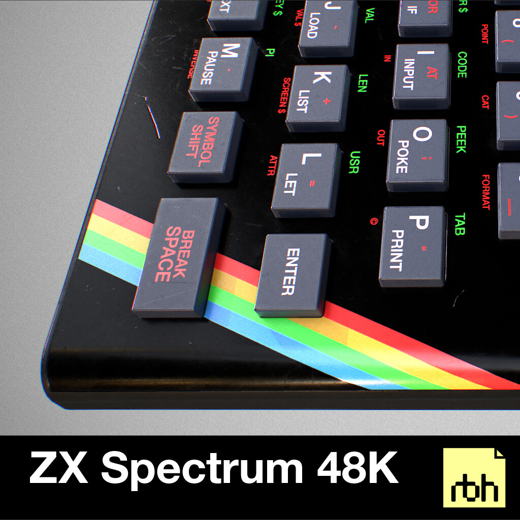 ArtStation - ZX Spectrum 48K