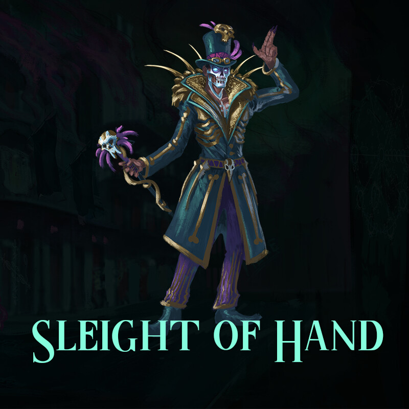 ArtStation - Sleight of Hand - VFX Researches