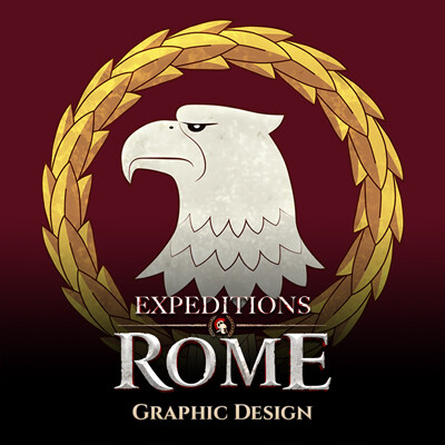 ArtStation - Expeditions Rome Graphic Design