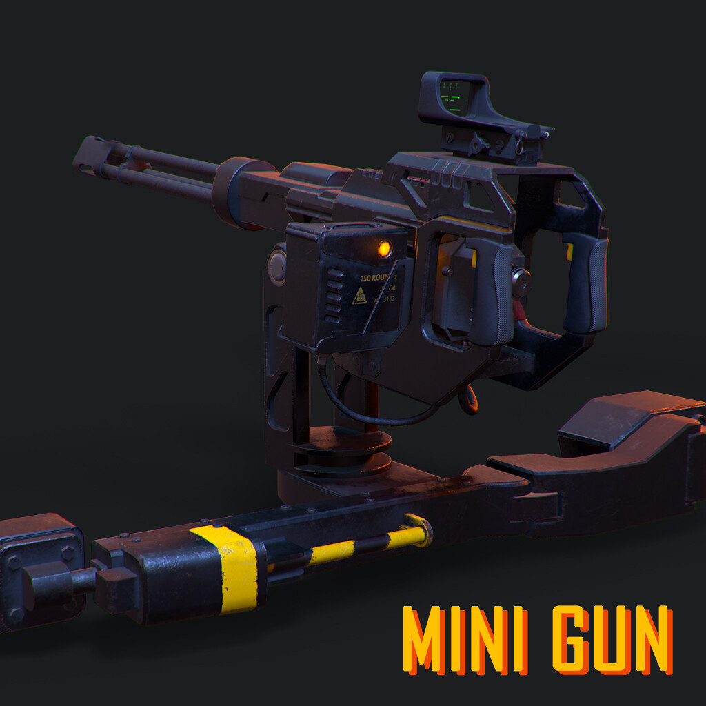 ArtStation - Hercules Mini Gun