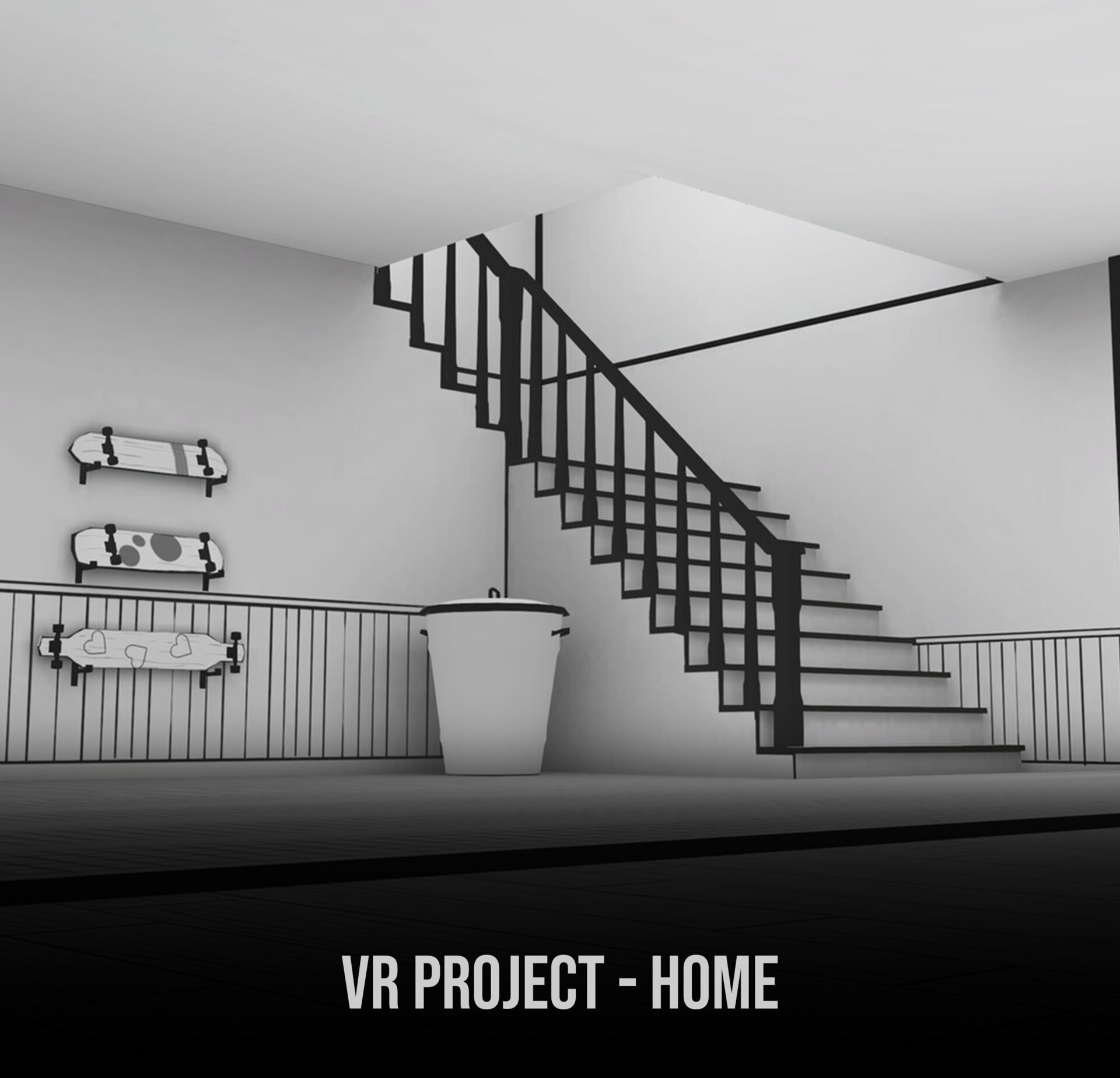 ArtStation - VR project - Home