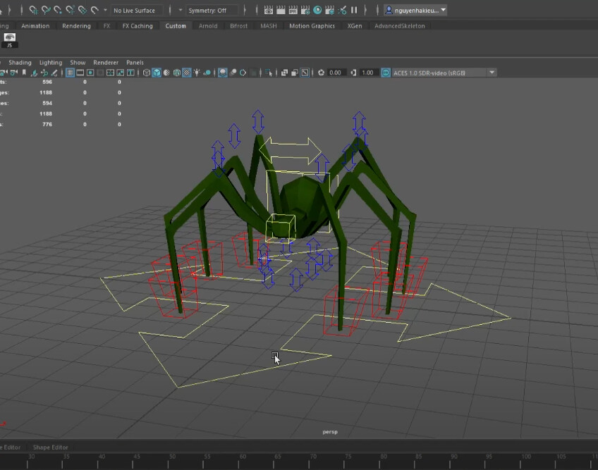 ArtStation - Spider Rig