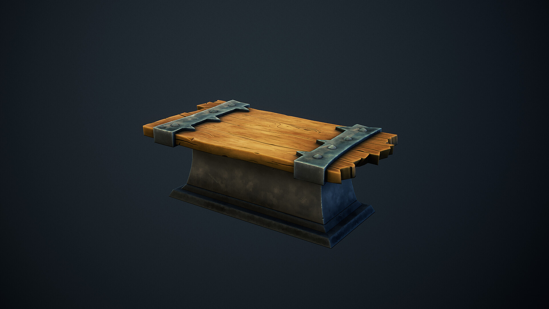 ArtStation - Stylized war table
