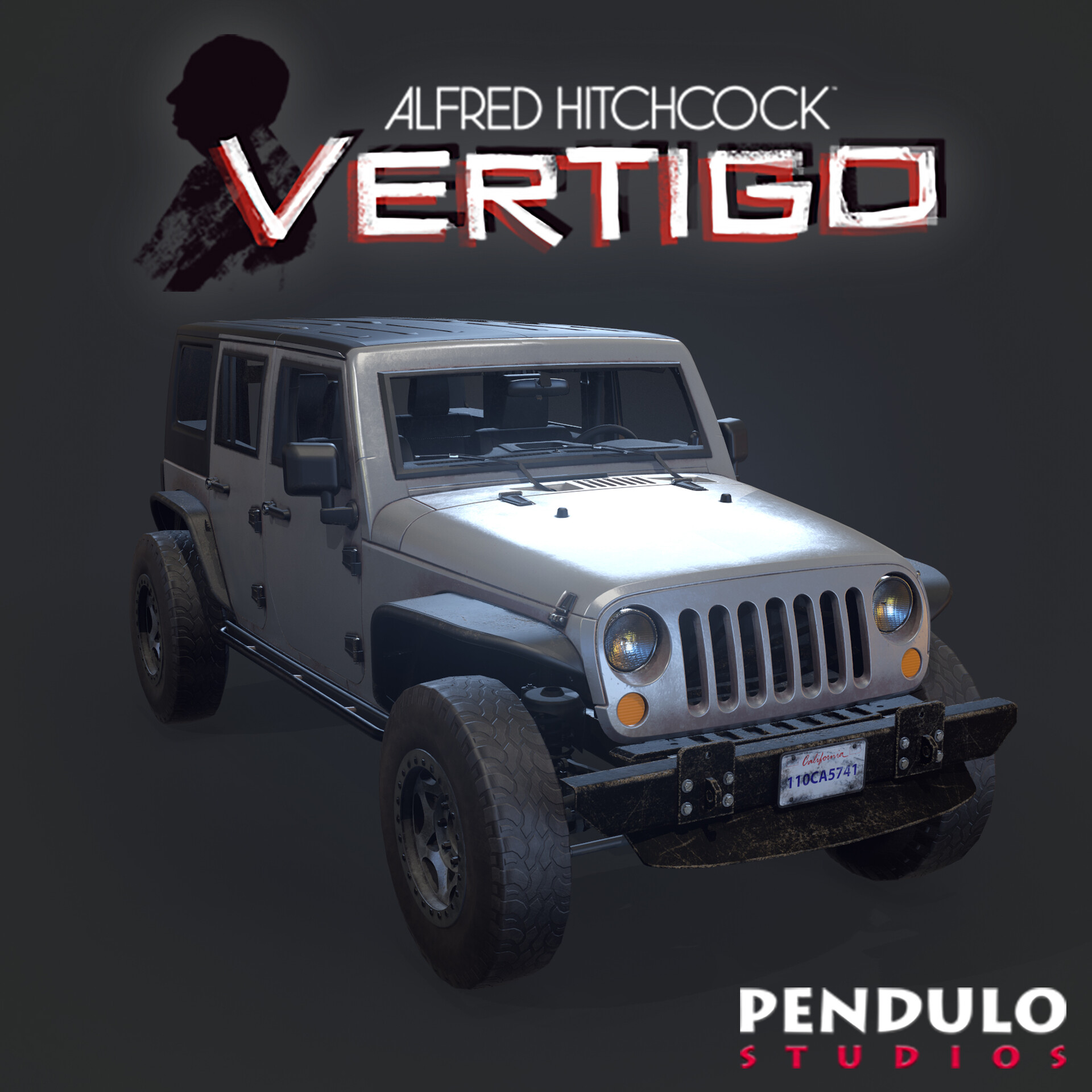 Gonzalo Blanco 3D Artist - Alfred Hitchcock - Vertigo | Nick Car
