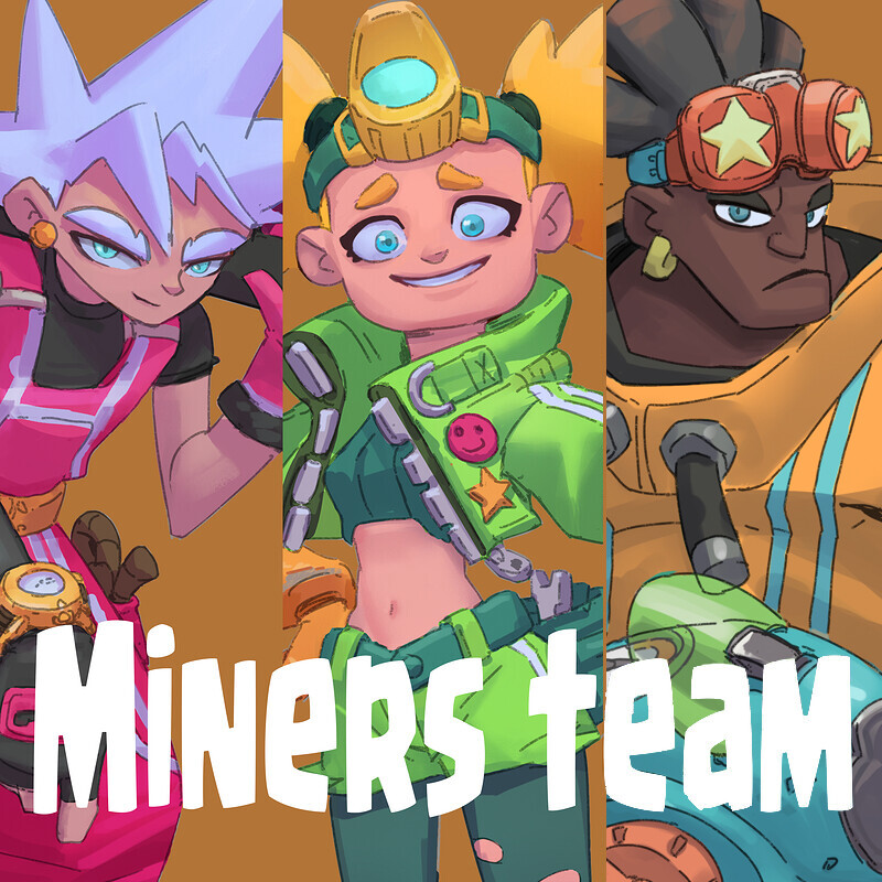 ArtStation - Miners team