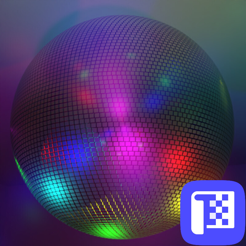 ArtStation - Procedural Disco Ball