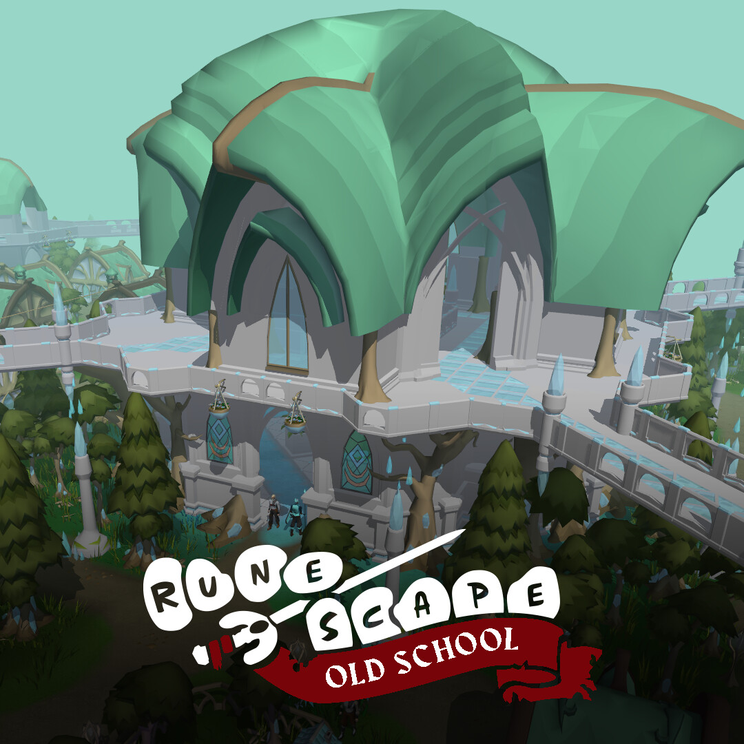 ArtStation - OldSchool Runescape - City of Prifddinas