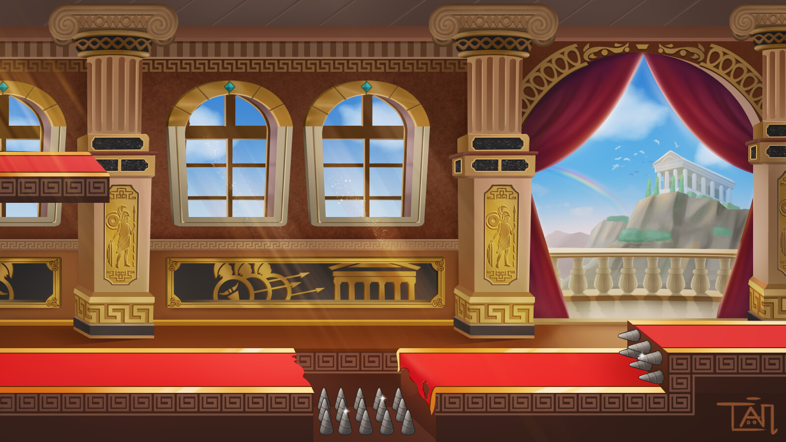 ArtStation - Greek Mythology Palace