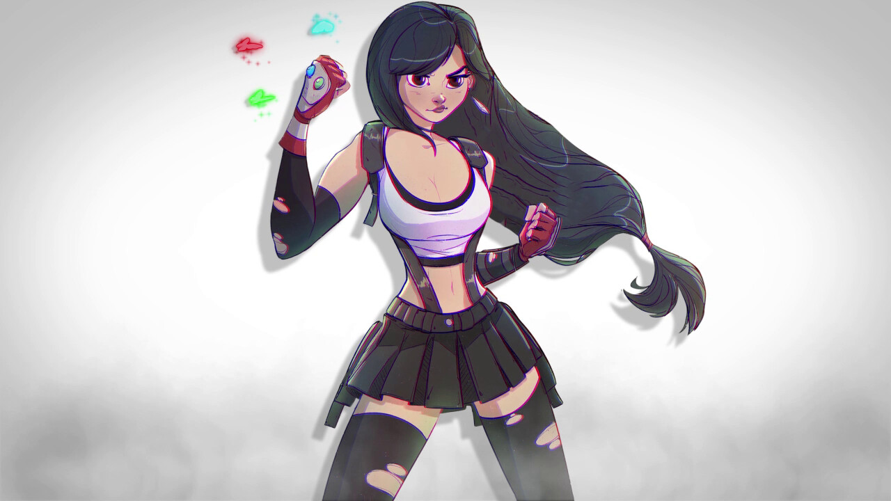 ArtStation - Tifa - Final Fantasy