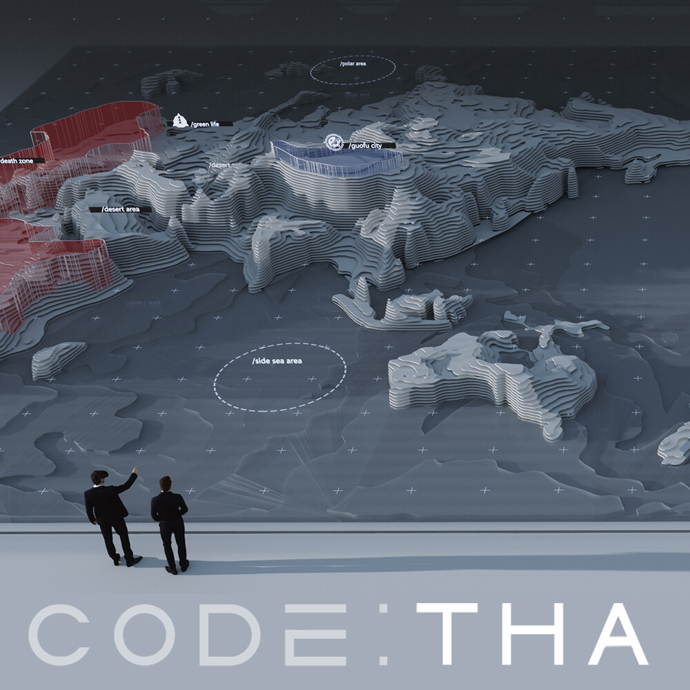 ArtStation - CODE:THA Map design