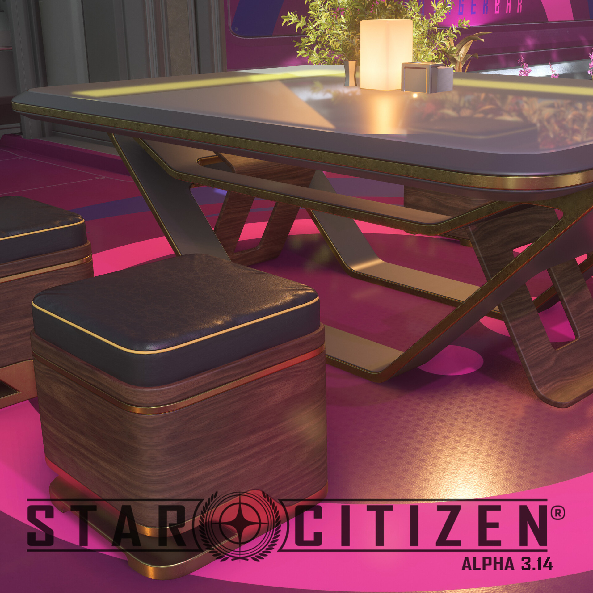 ArtStation - Star Citizen - Orison Voyager Bar Tables and Stools