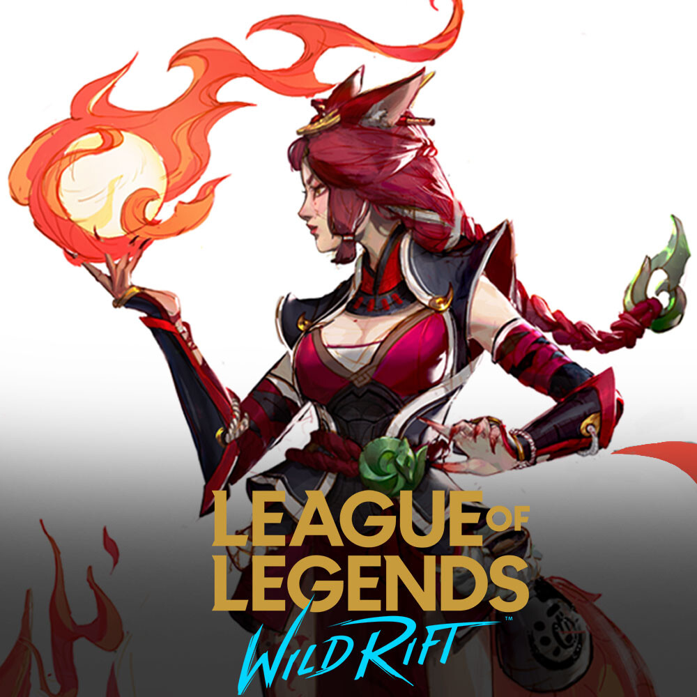 ArtStation - Foxfire AhrI