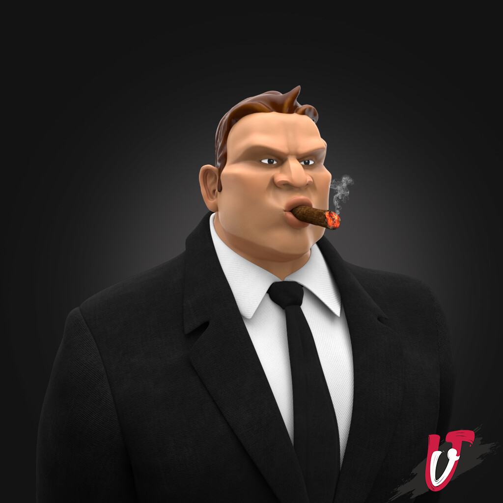 ArtStation - Mob/Gangster 3d NFTS collection
