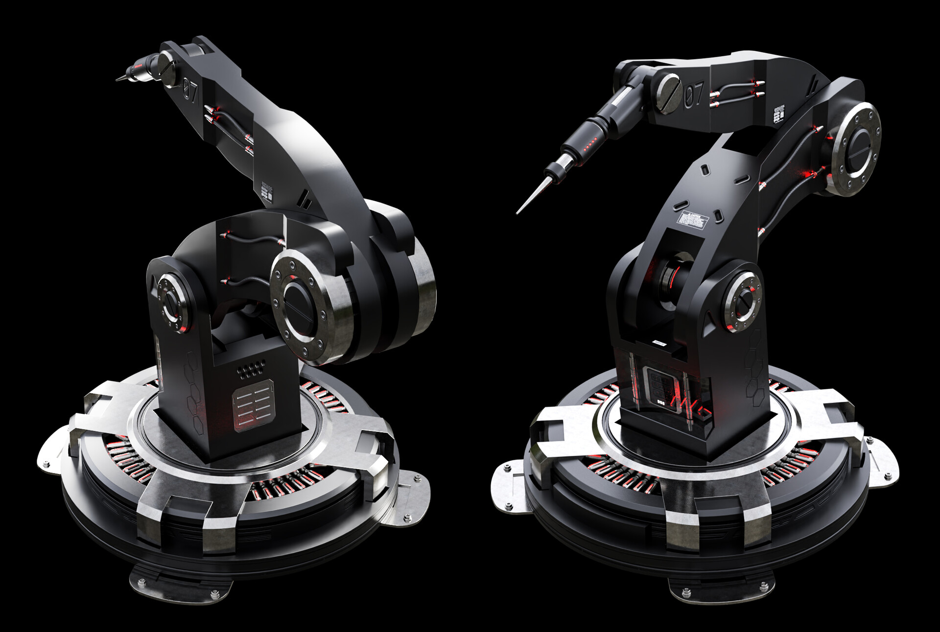 ArtStation - Robot Arm Design