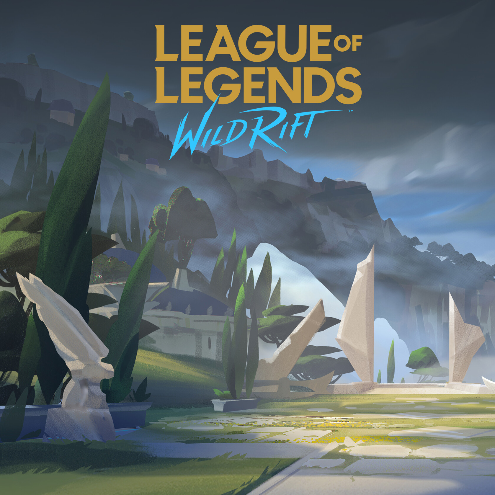 ArtStation - Wings of Justice (Wild Rift) Environment art