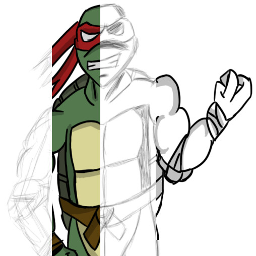 ArtStation - Ninja Turtle