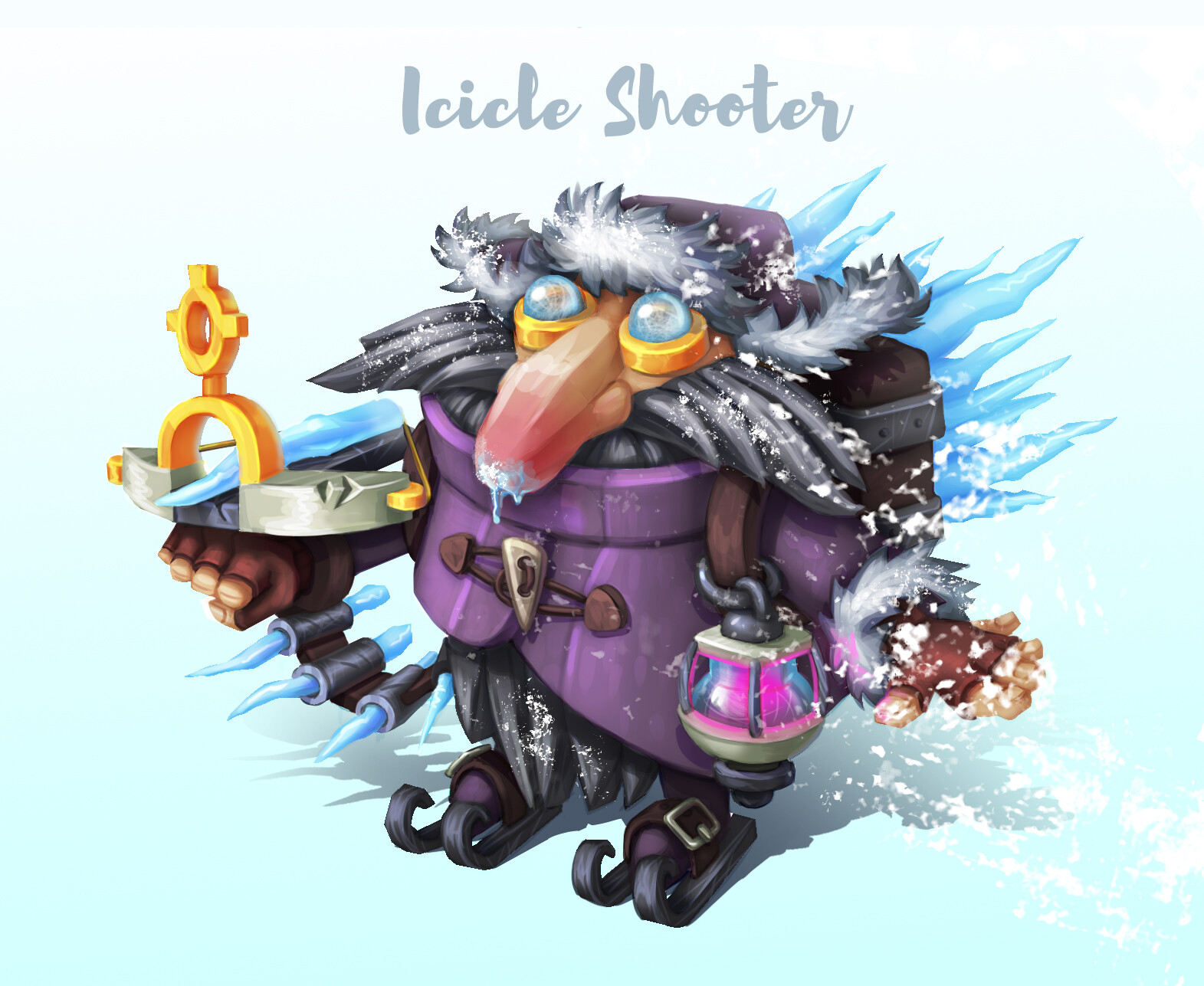 ArtStation - Icicle Shooter