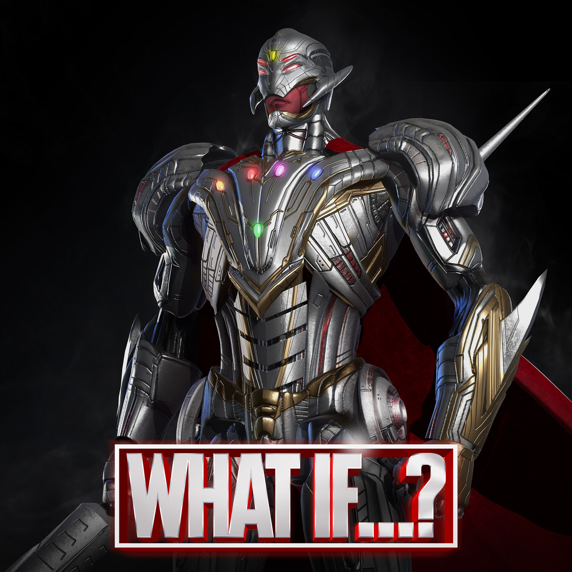 ArtStation - Marvel What If Ultron 3D FanArts
