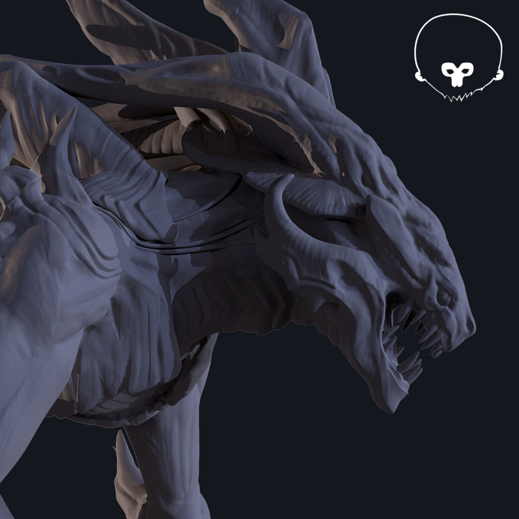 ArtStation - Creature Sculpt | Vinetooth