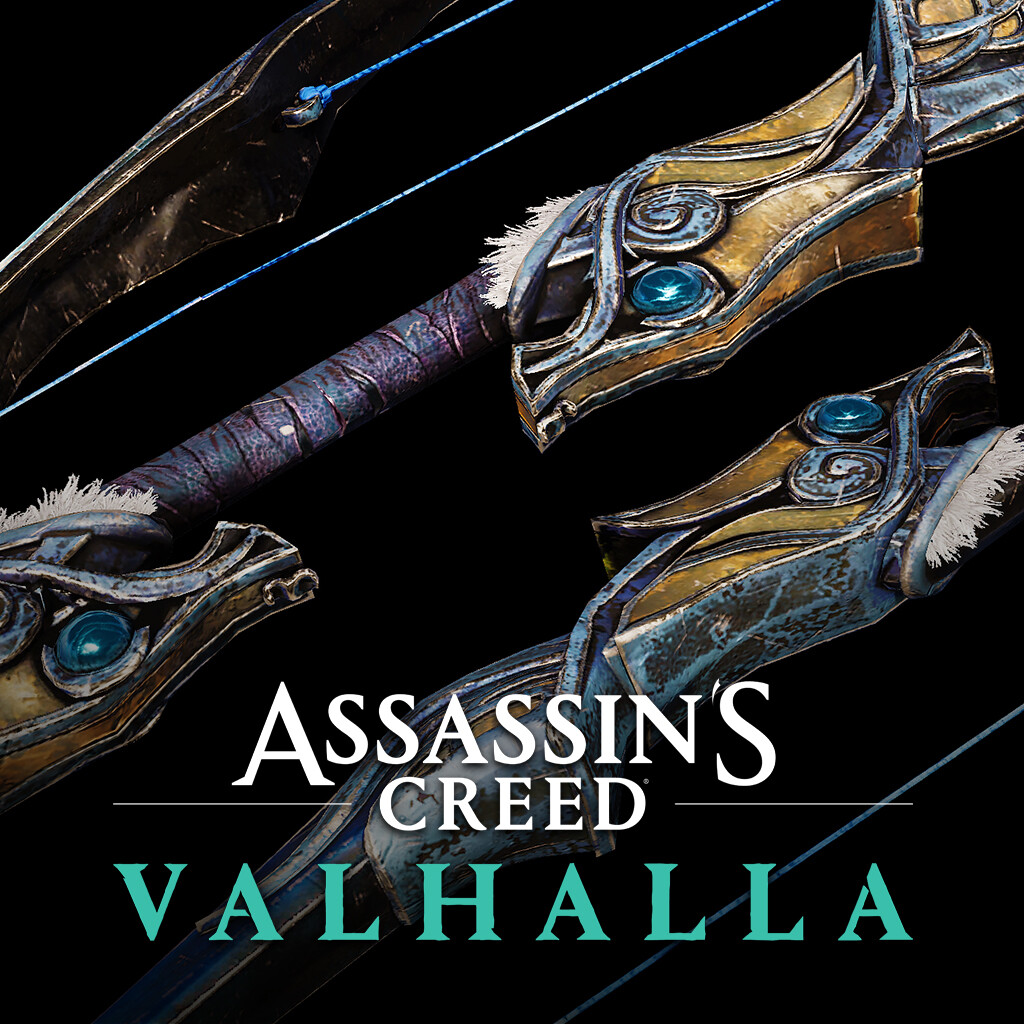 ArtStation - Assasins Creed Valhalla Weapons: Gale Bow