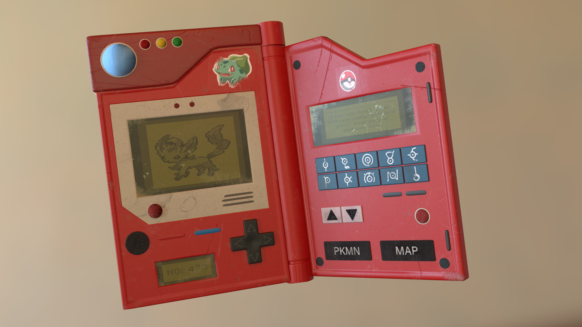 ArtStation - Pokedex (Student Project)