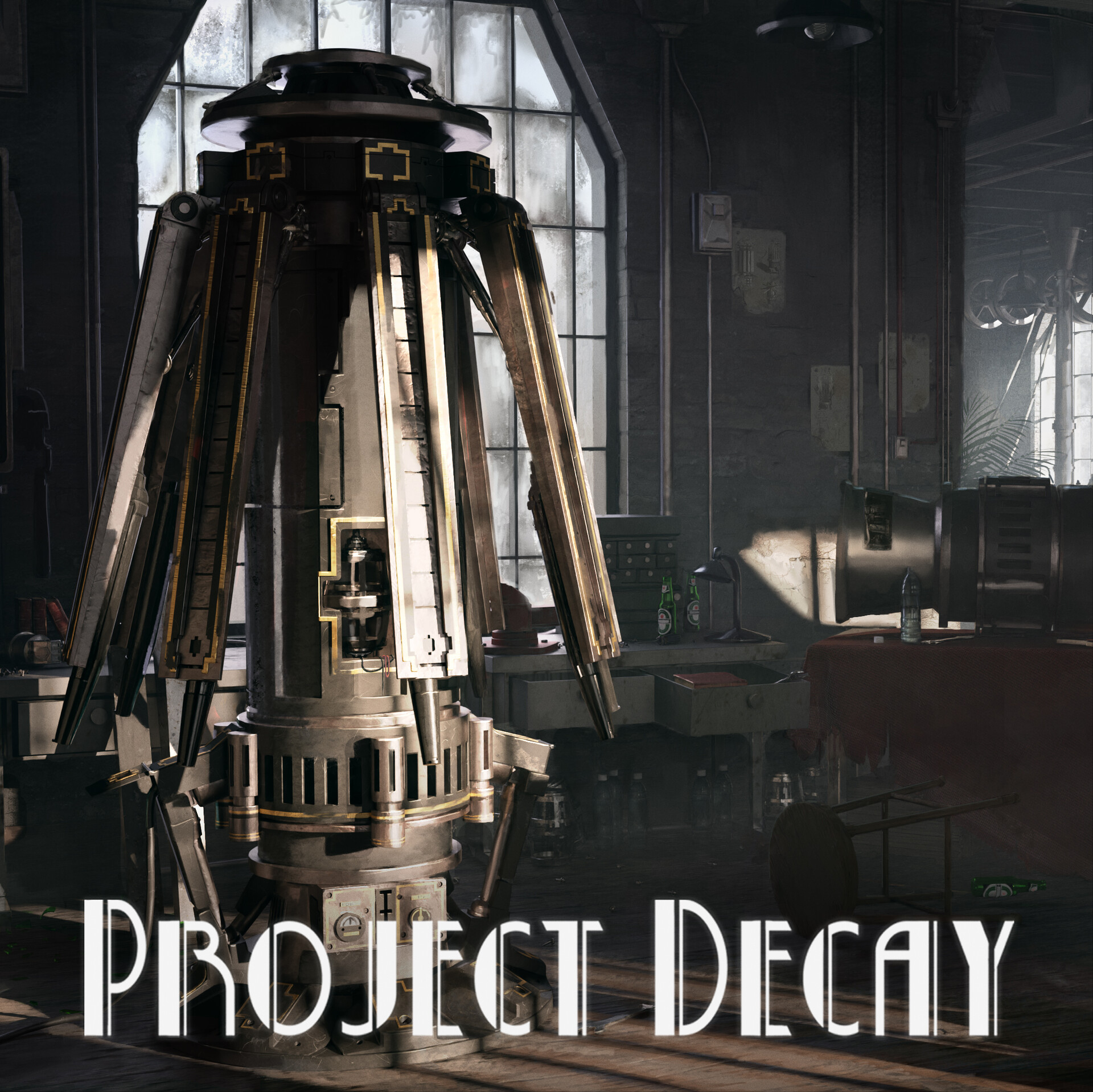 ArtStation - Project Decay - Special energy generator
