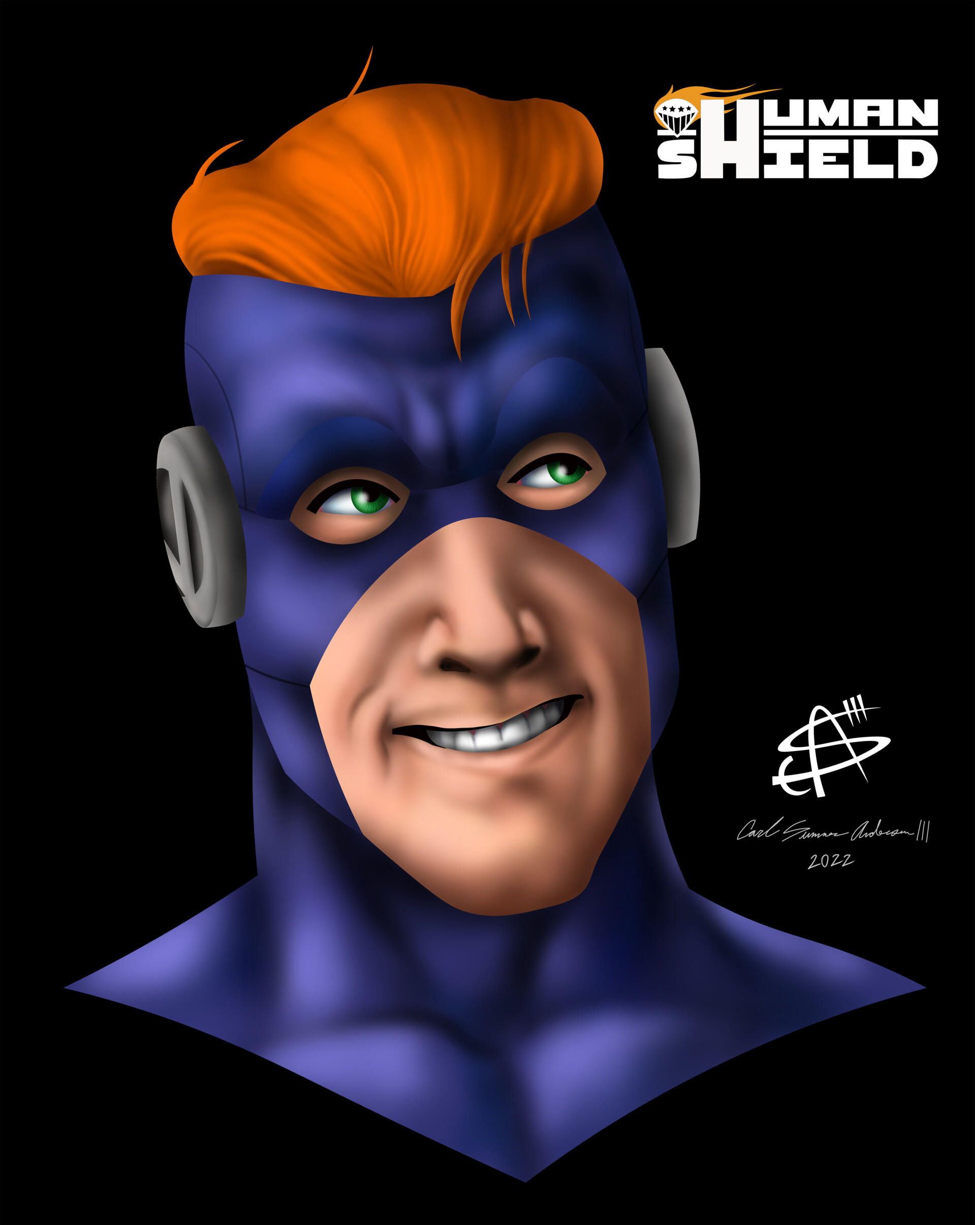 ArtStation - Human Shield - Comic Book Concept