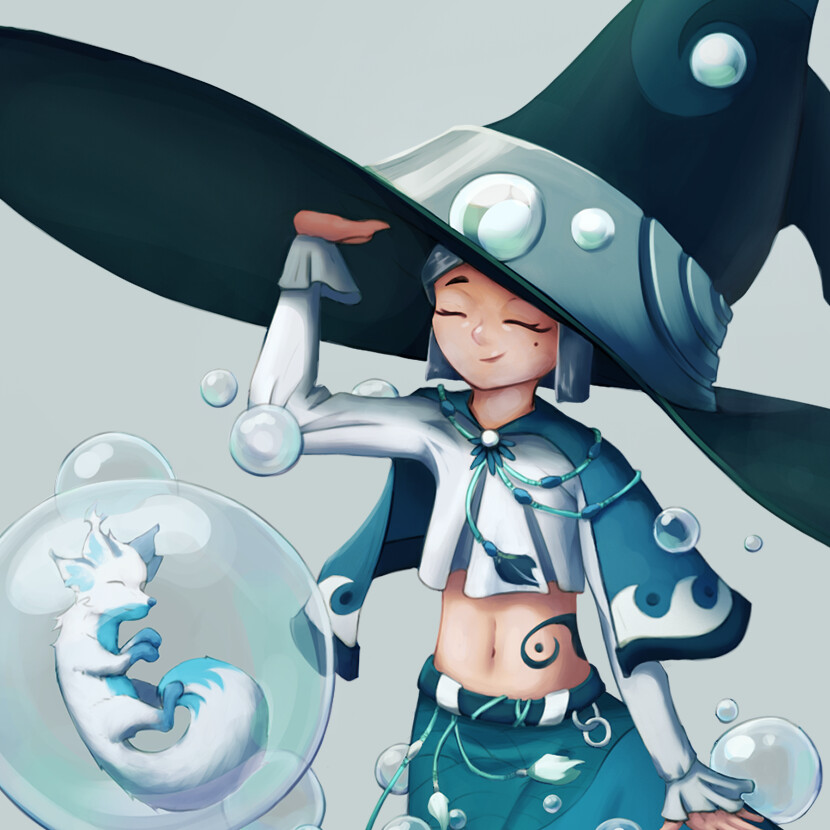 ArtStation - Water witch concept art