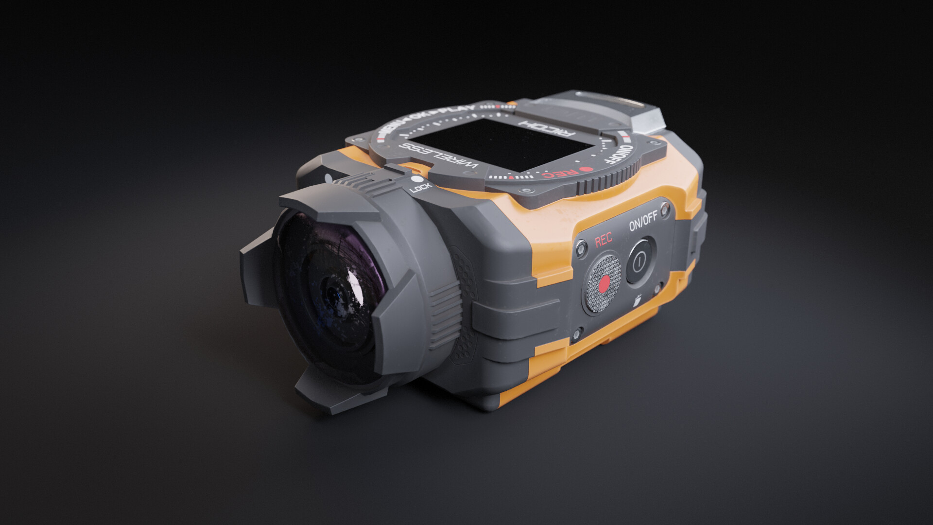 ArtStation - Action camera