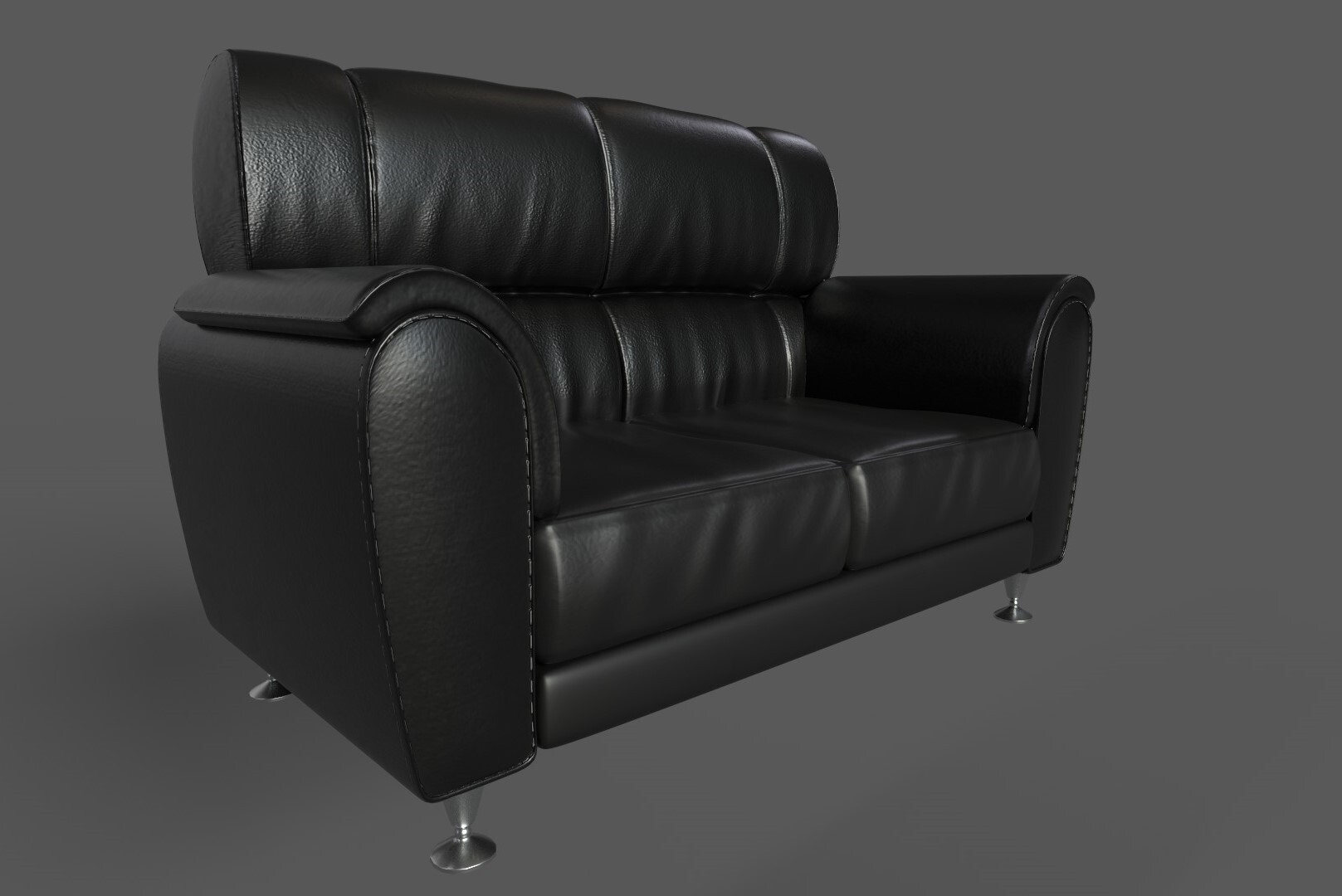 ArtStation - Leather Sofa