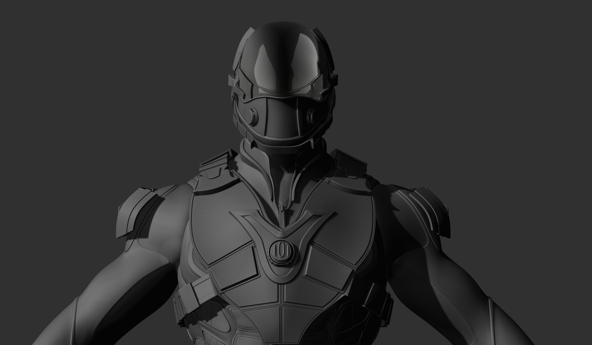 ArtStation - Sci-fi Spy WIP