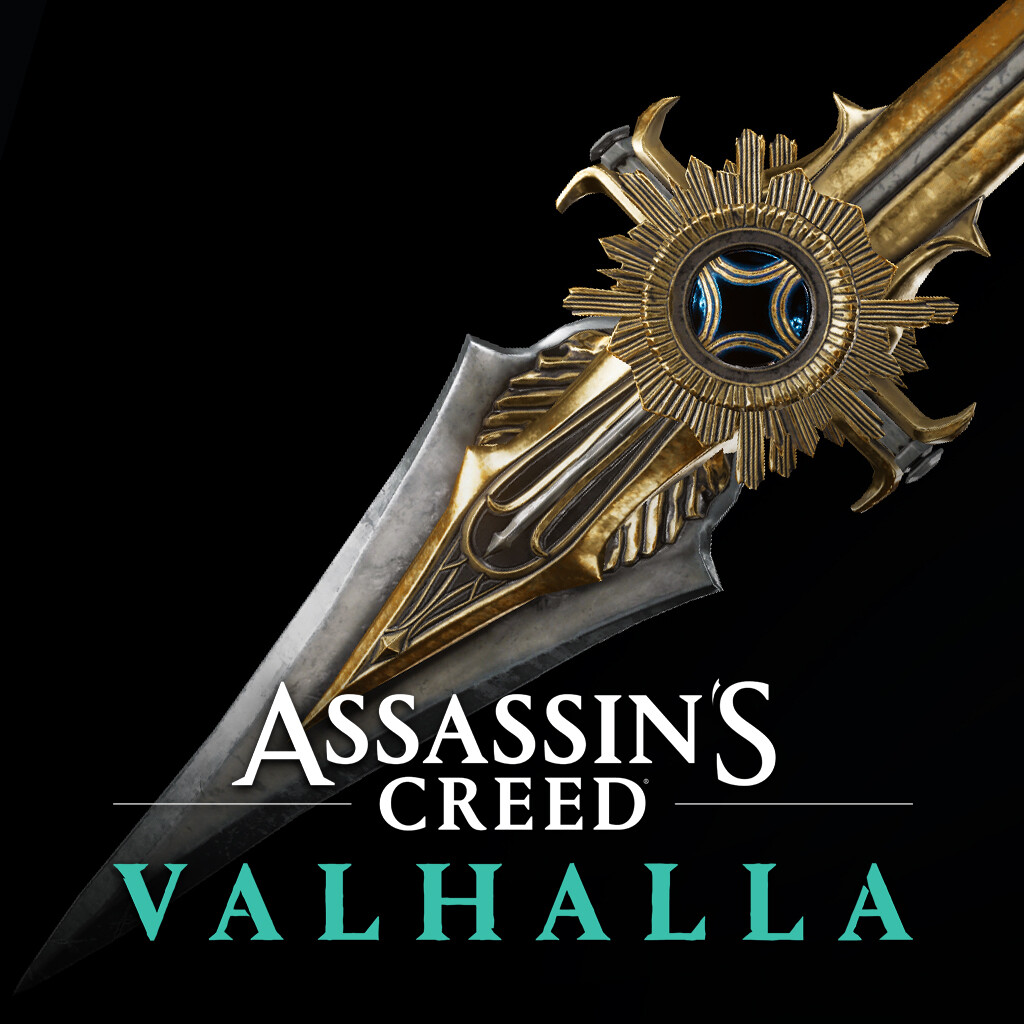 ArtStation - Golden Ray Spear - Assasin's Creed Valhalla