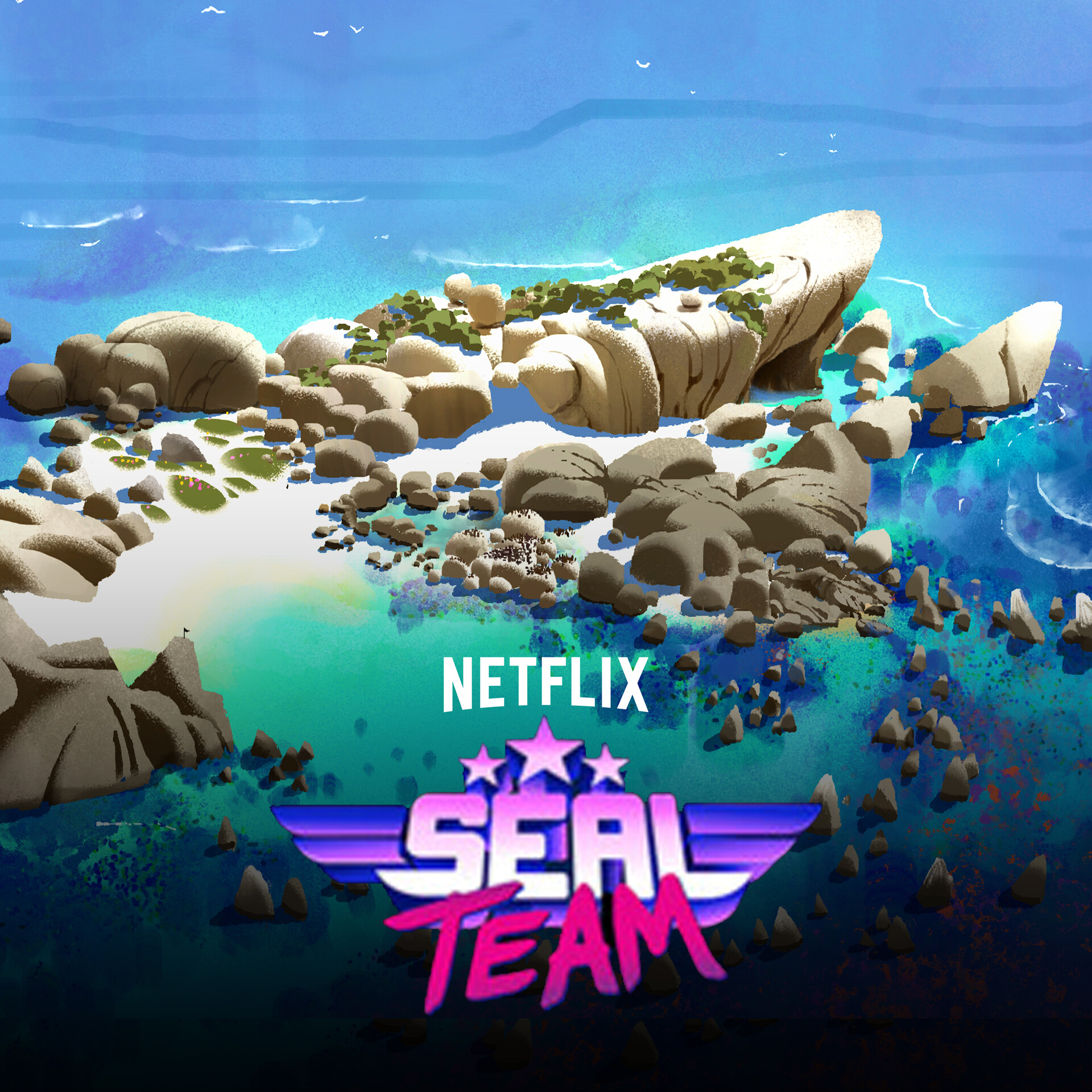 ArtStation - Seal Team - Seal Island Concepts 2018