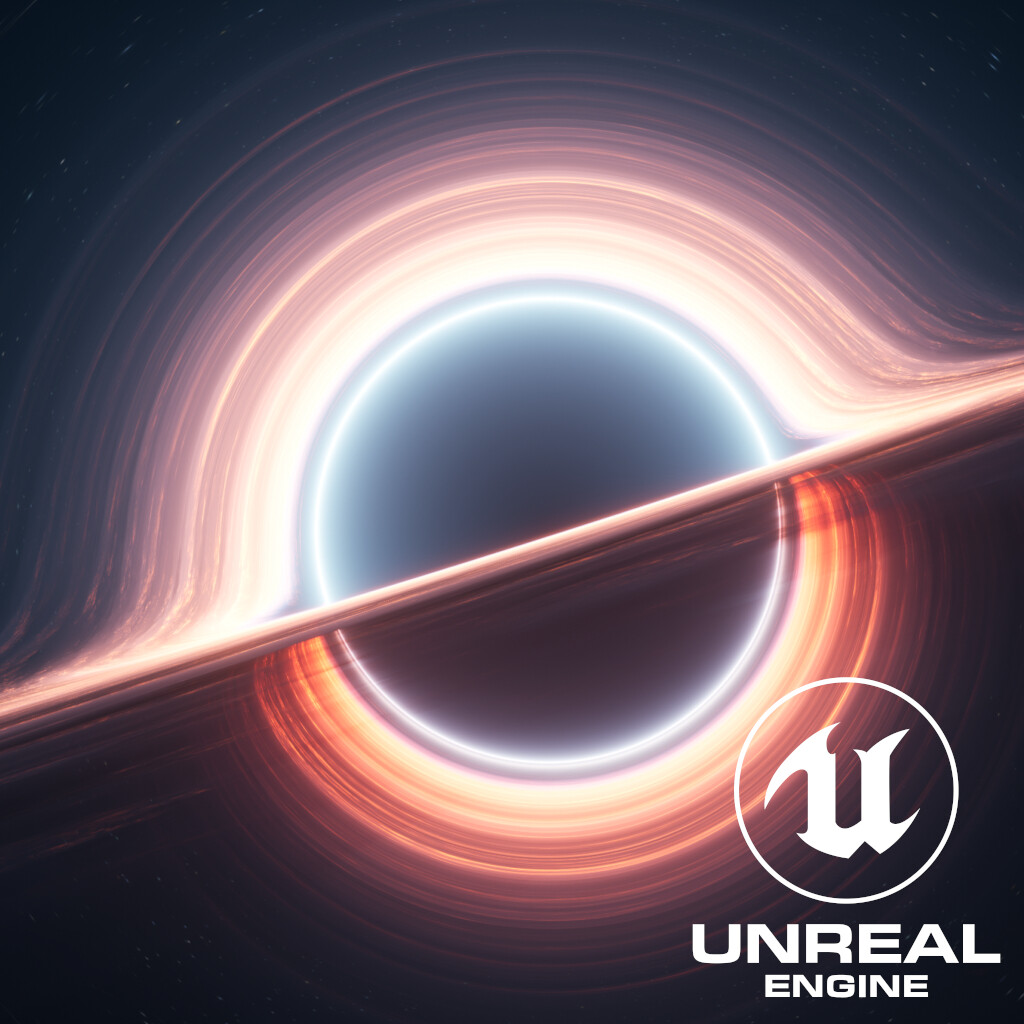 ArtStation - UE5 - Black Hole WIP 2