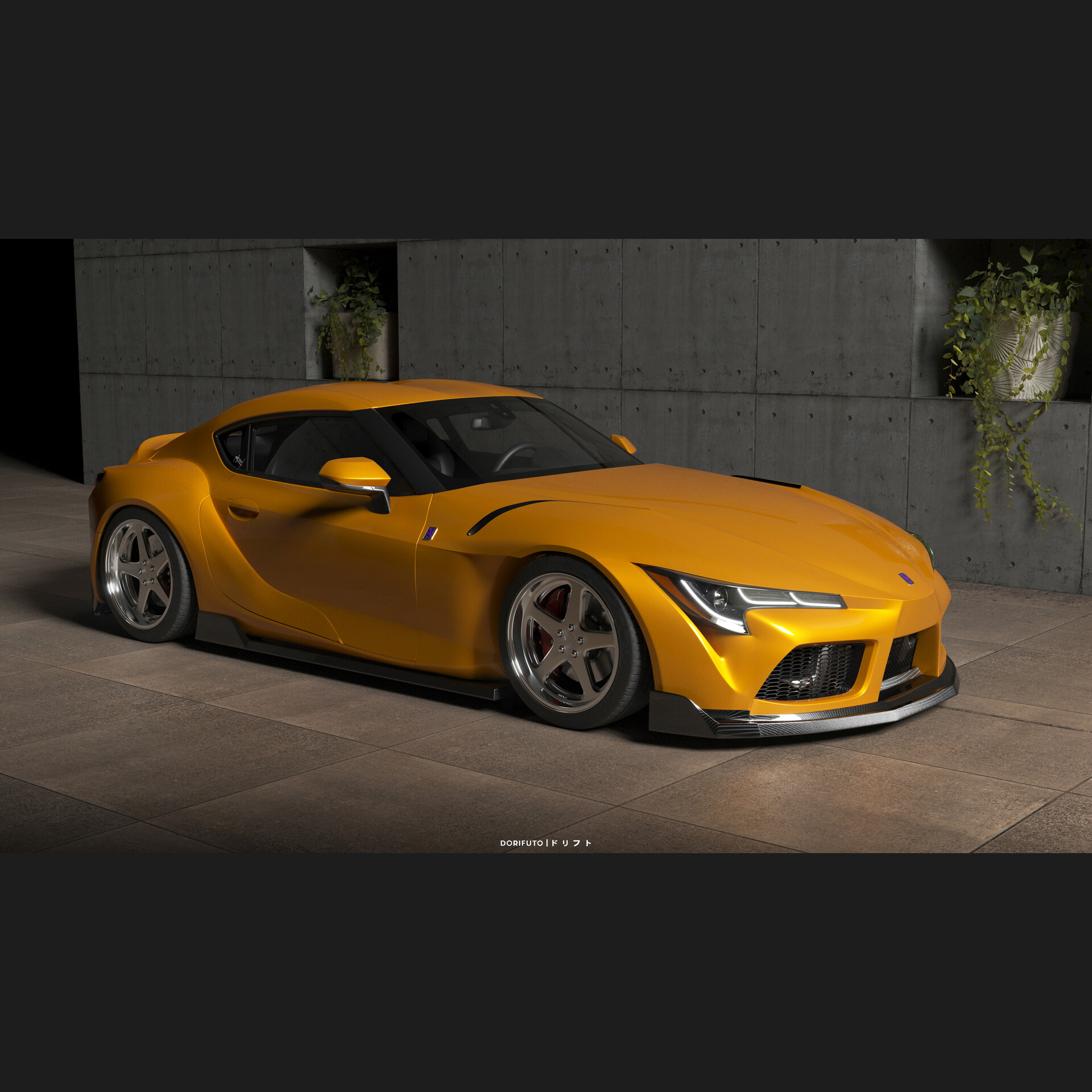 ArtStation - Veilside a90 supra